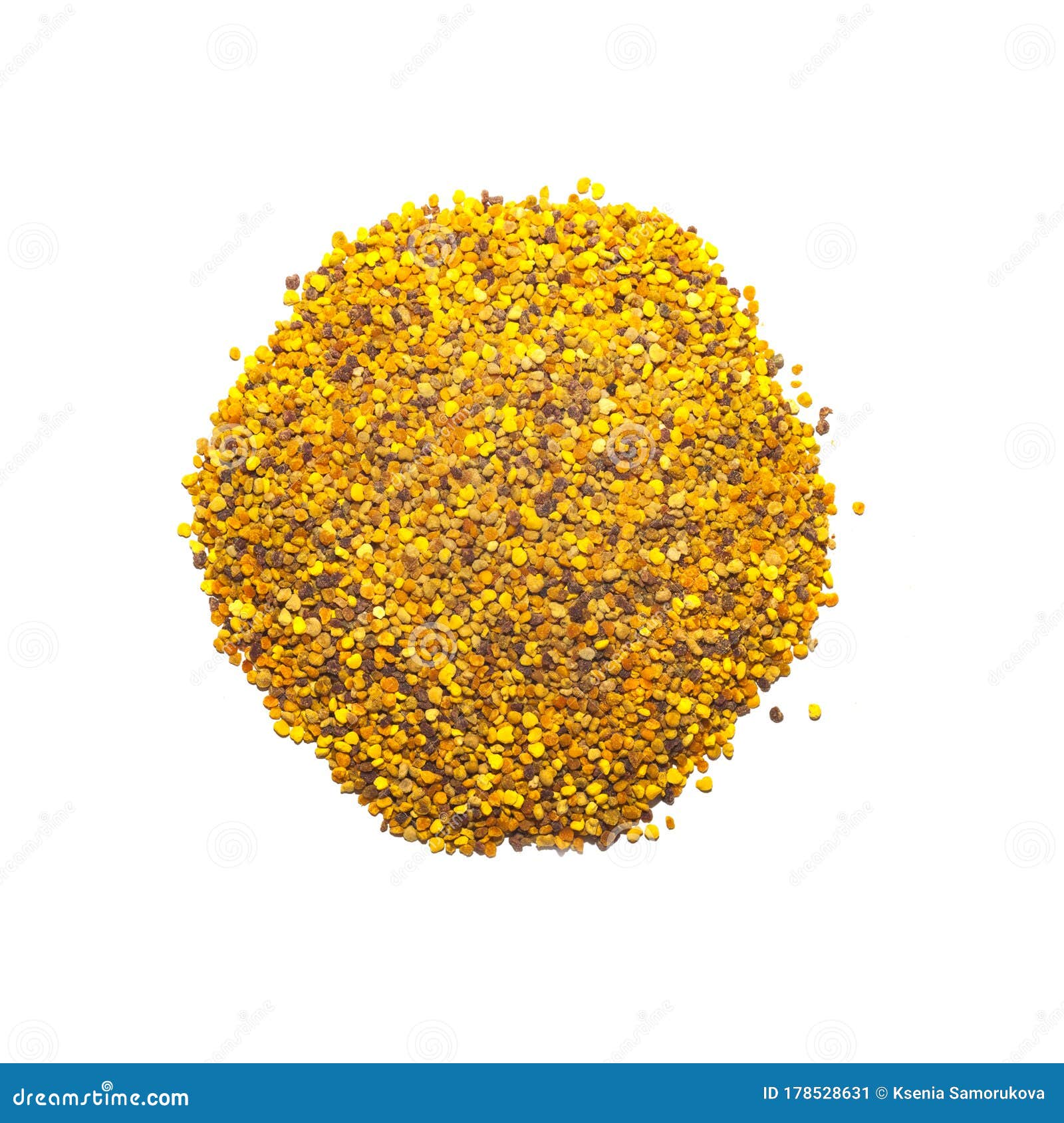 A Bunch of Yellow Bee Pollen Stock Image - Image of diet, view: 178528631