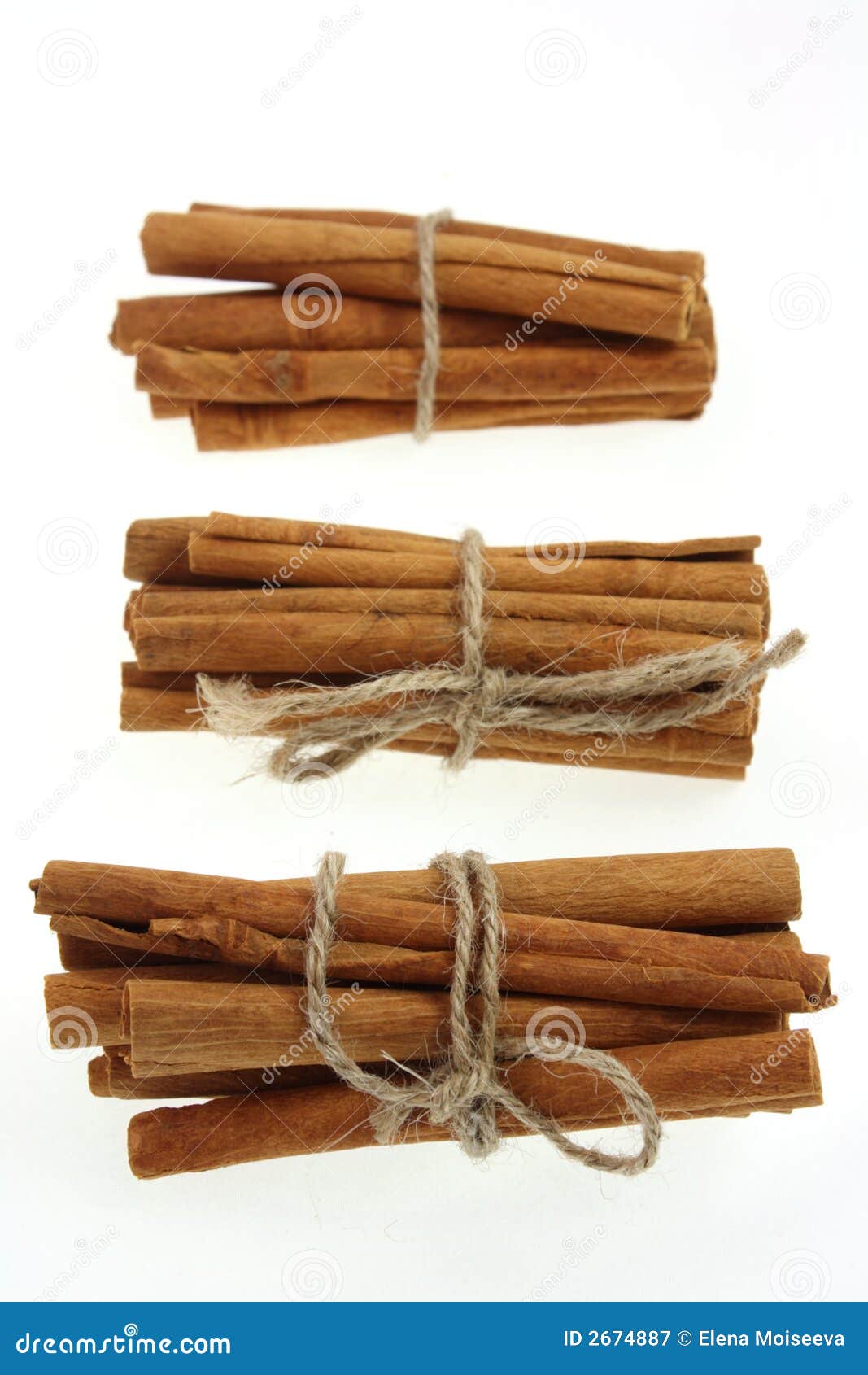 Bunches of cinnamon sticks stock image. Image of cinnamon - 2674887