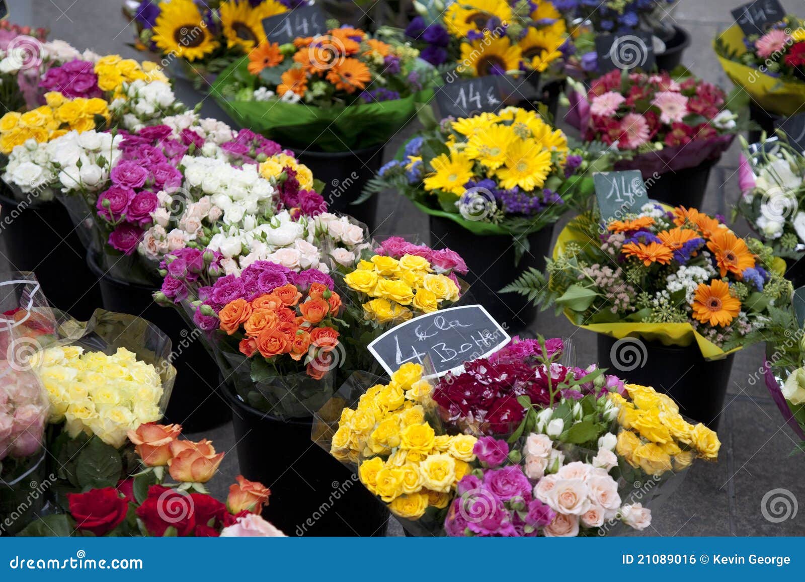 Bunches of Flowers stock photo. Image of provence, bright - 21089016