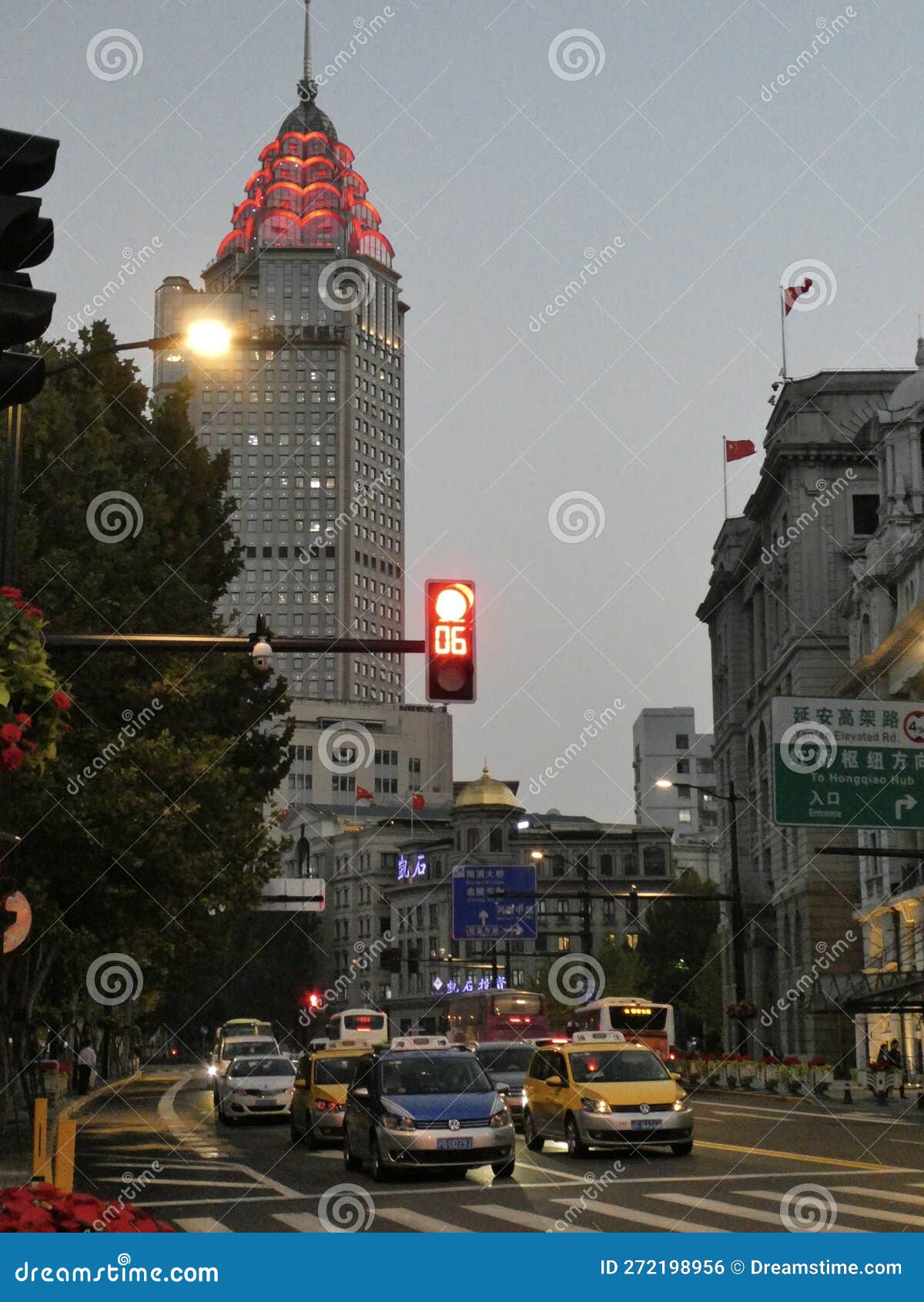 The Bund, Shanghai with the ICBC Tower in the Background. Shanghai ...