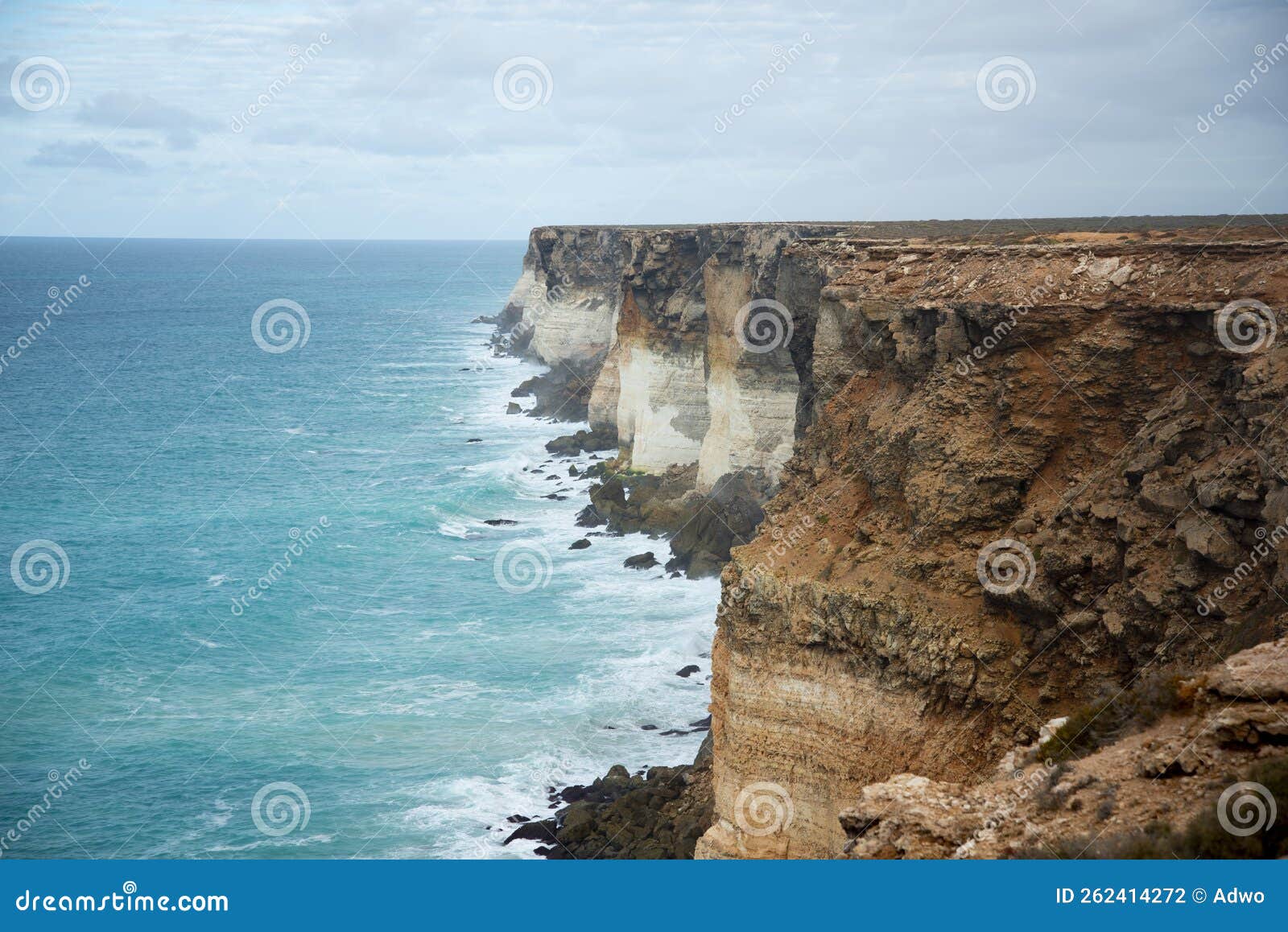 Bunda Cliffs stock photo. Image of plain, beautiful - 262414272