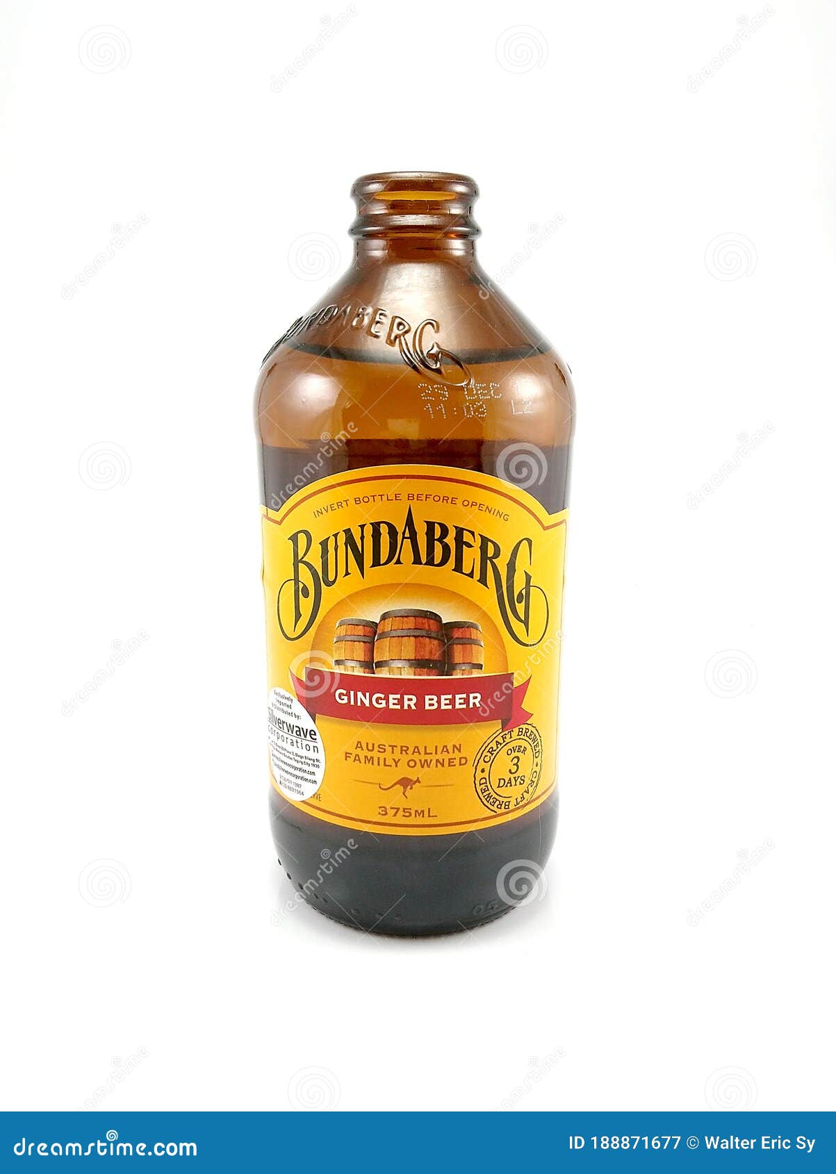 Bundaberg Ginger Beer Bottle In Manila, Philippines Editorial Photo ...