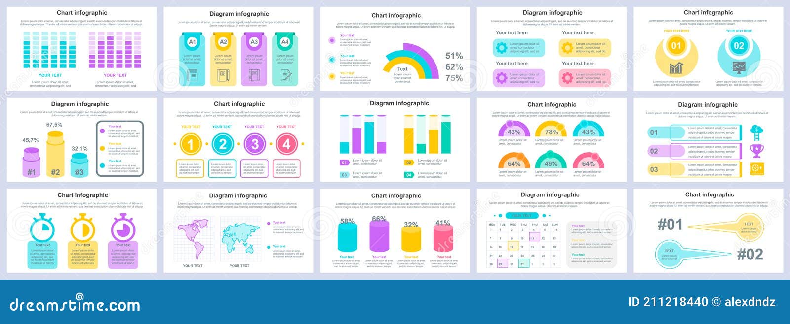 Bundle Business And Finance Infographics Presentation Slides Template ...