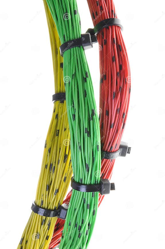 Bundle of Cables with Cable Stock Photo - Image of abstract ...