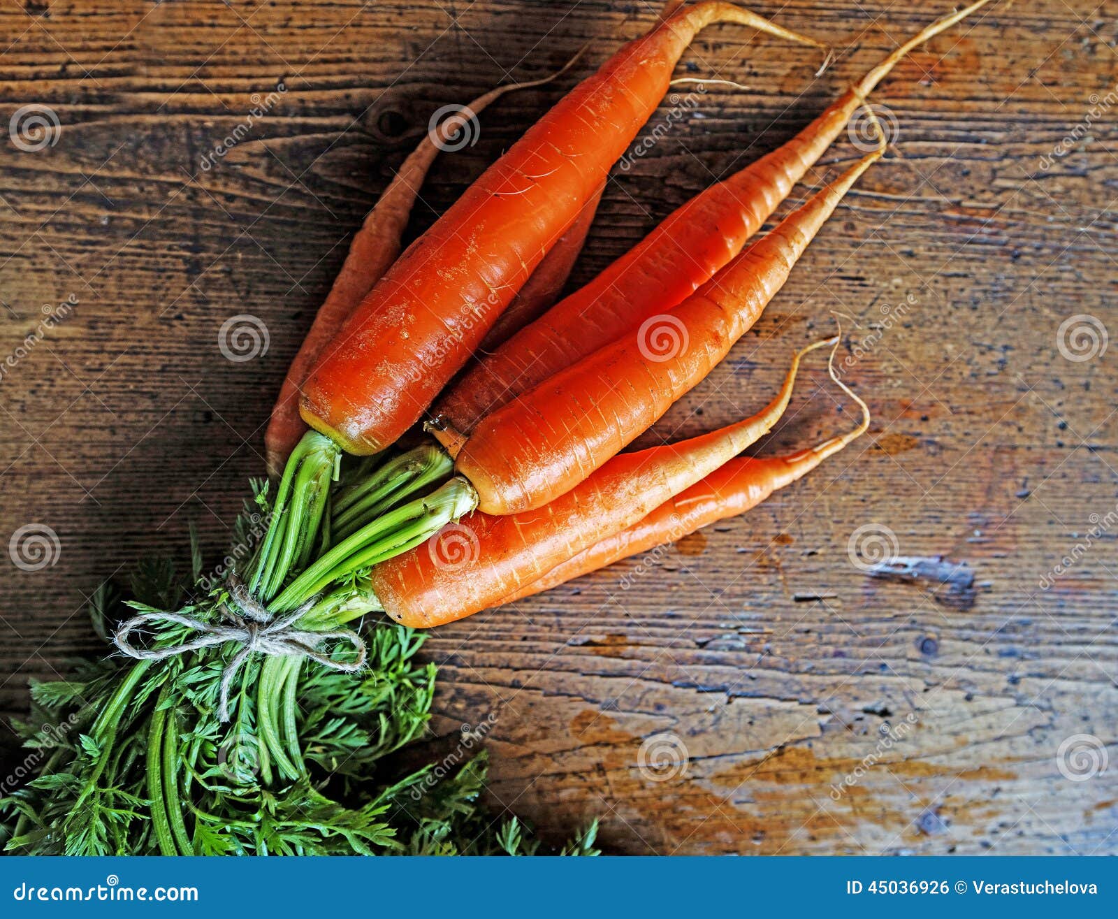 Bundle of carrots stock photo. Image of bunchagriculture - 45036926