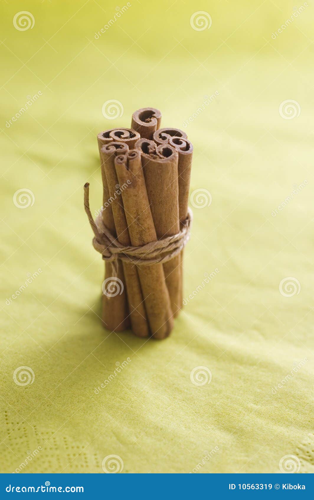 Bundle of cinnamon sticks stock image. Image of ingredient - 10563319