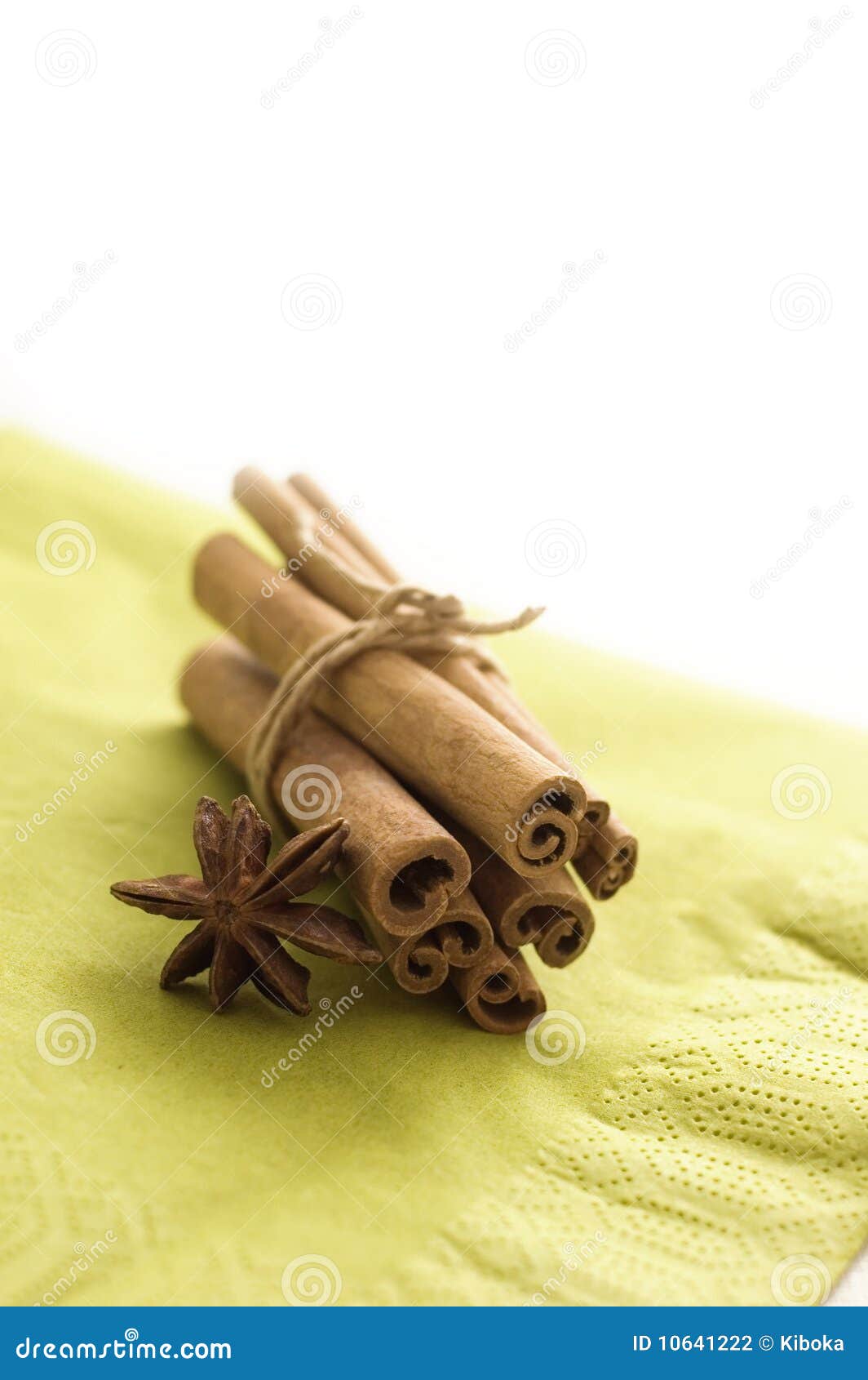 Bundle of cinnamon sticks stock photo. Image of decoration - 10641222