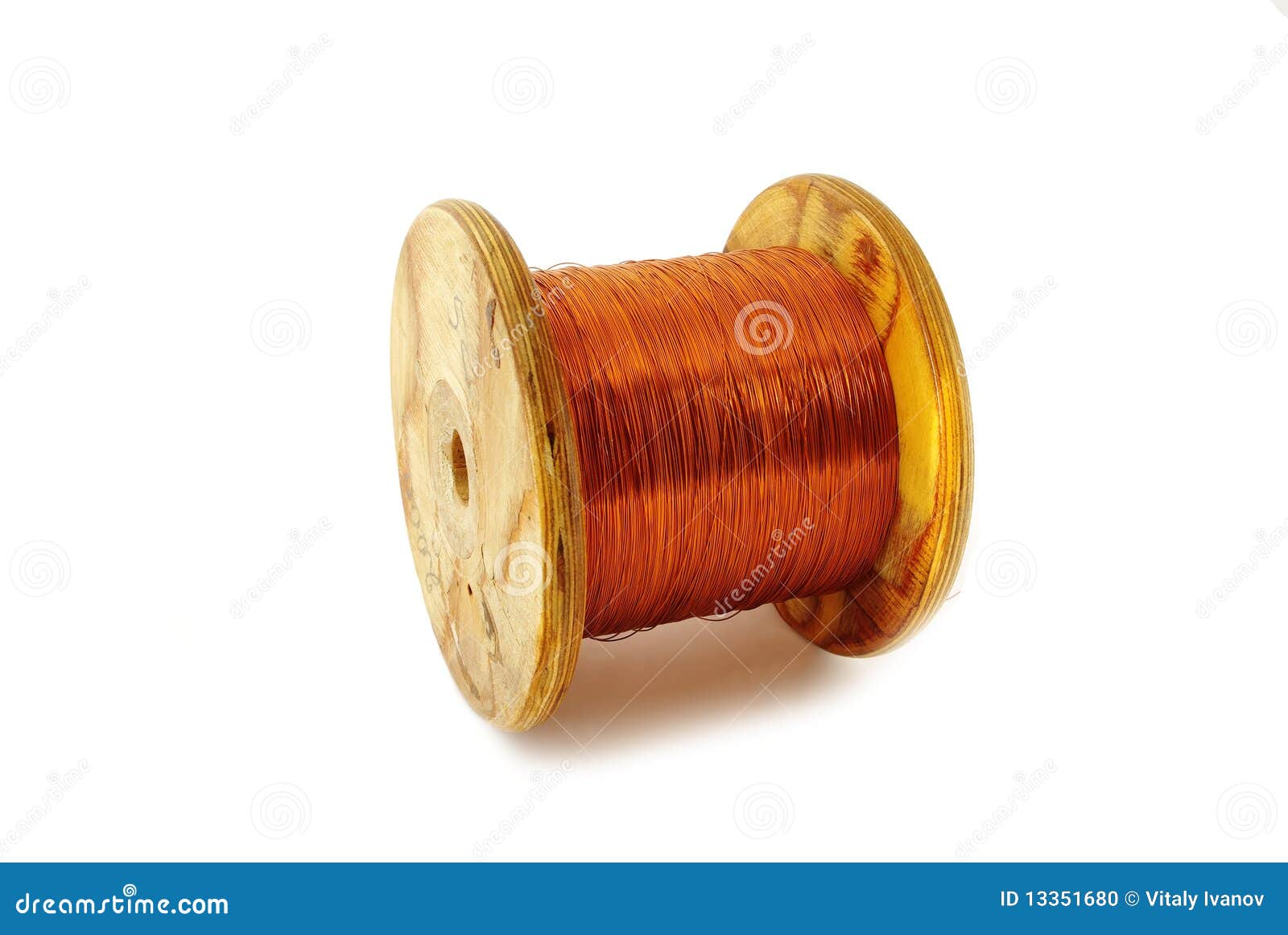 Bundle of cooper wire stock photo. Image of spool, cable - 13351680