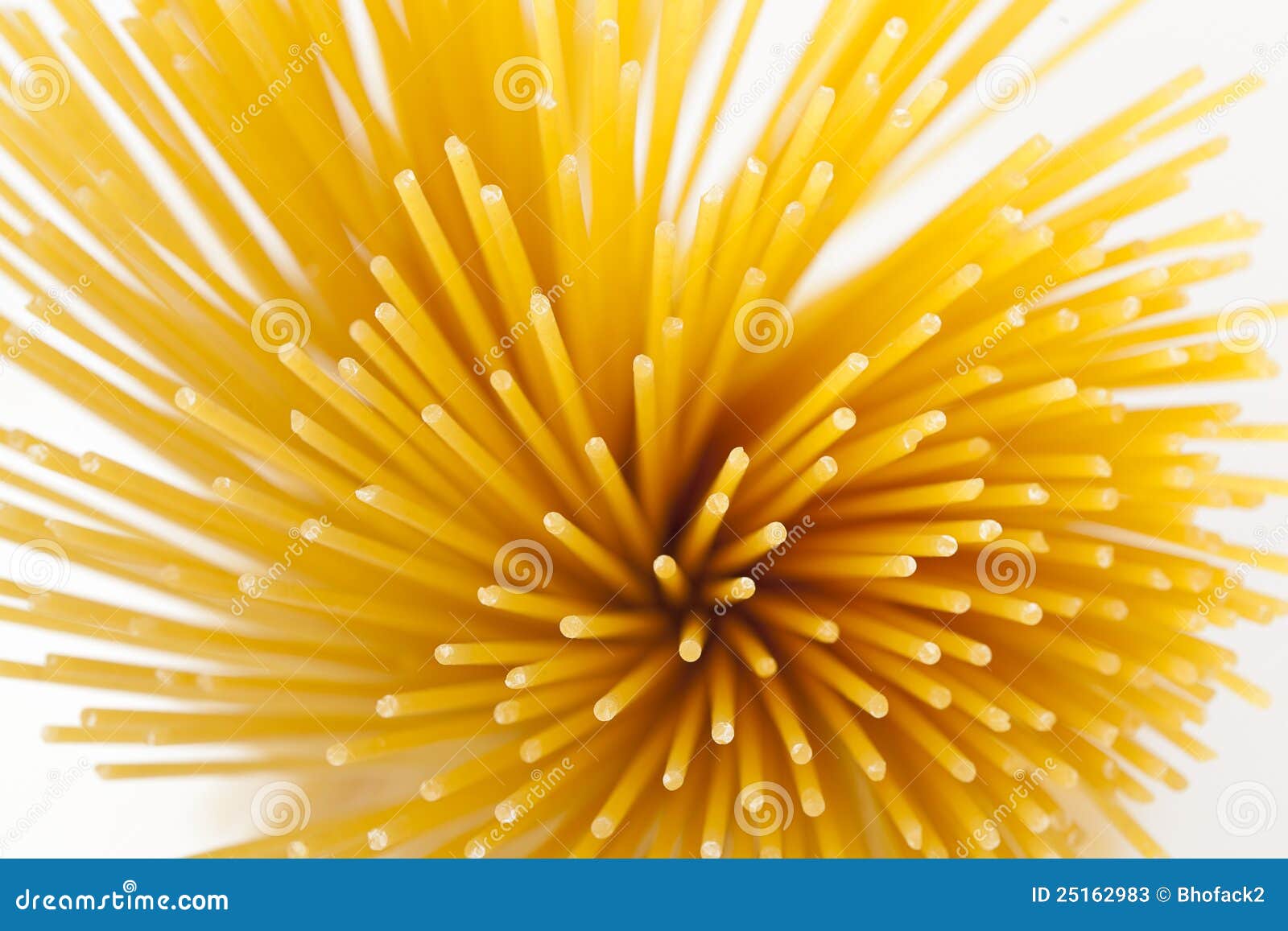 Bundle of dry spaghetti stock image. Image of uncooked - 25162983