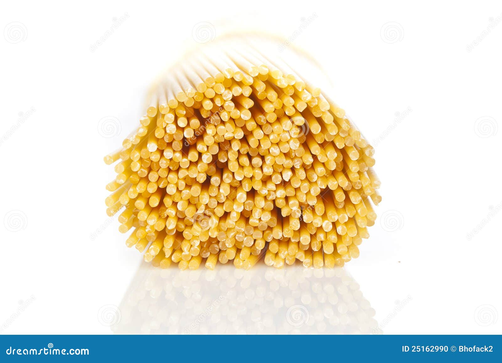 Bundle of dry spaghetti stock photo. Image of yellow - 25162990