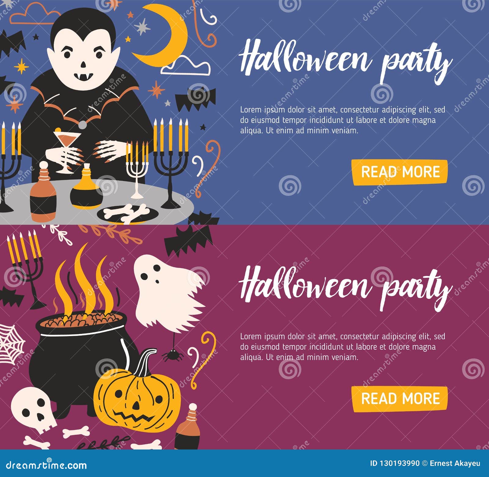 Vampire Drinking Blood Cartoon Vector Concept | CartoonDealer.com ...