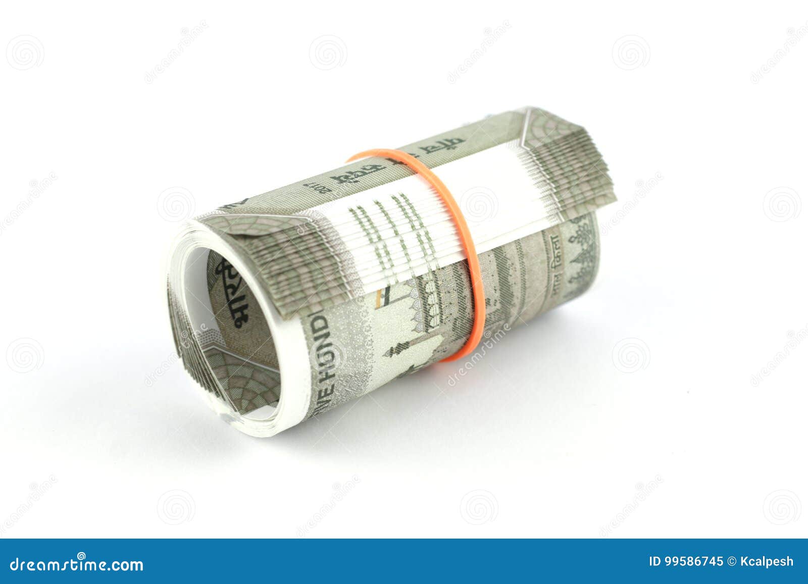 A Bundle of Indian Rupees stock image. Image of savings - 99586745