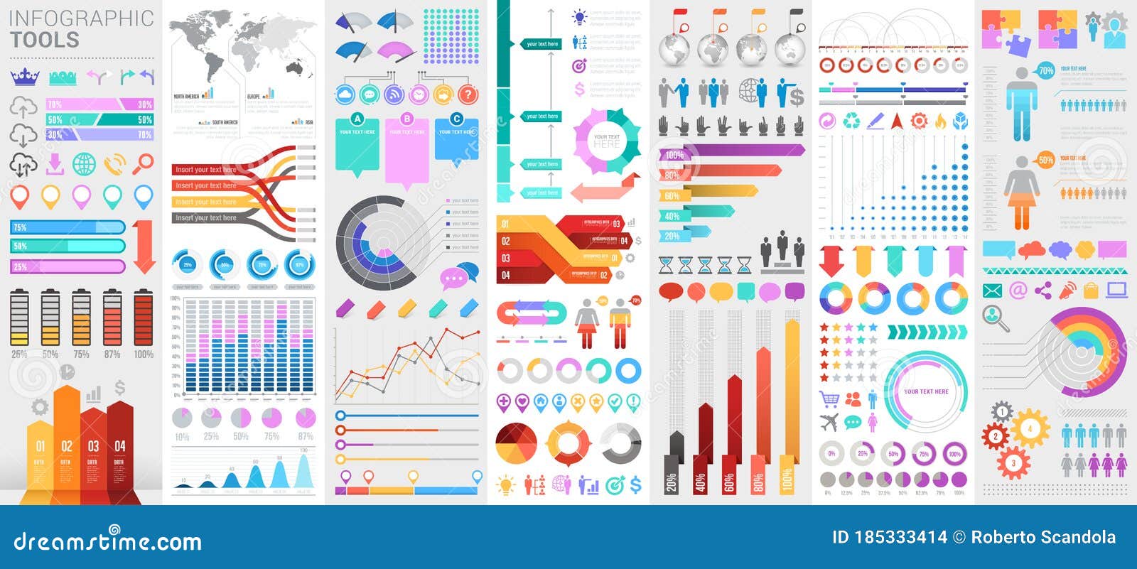 Bundle Infographic UI, UX, KIT Elements with Lots of Useful Elements ... Bundle Infographic UI, UX, KIT Elements with Lots of Useful Elements ...