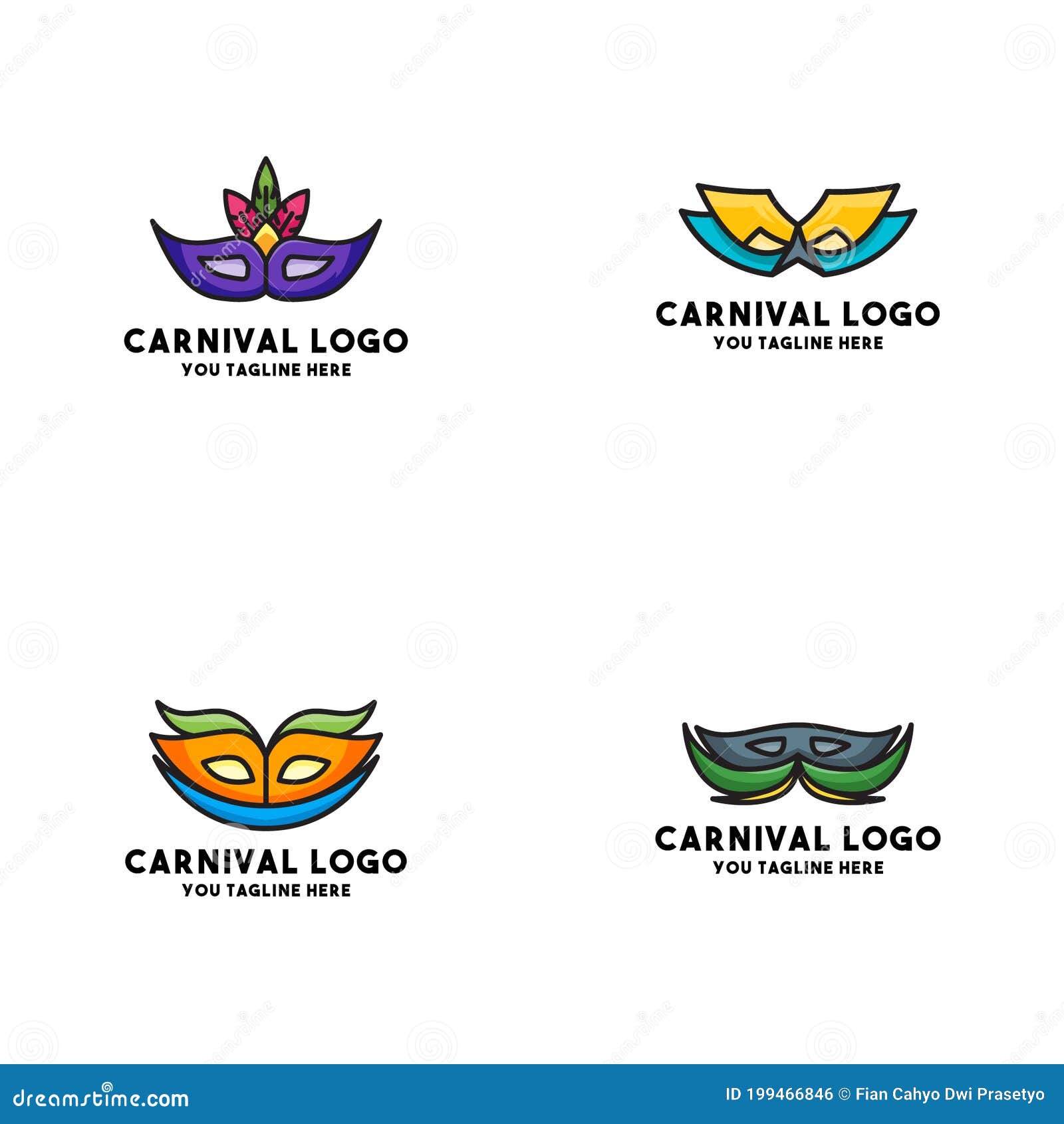 Bundle Logo Modern Trend Concept Stock Vector - Illustration of office ...