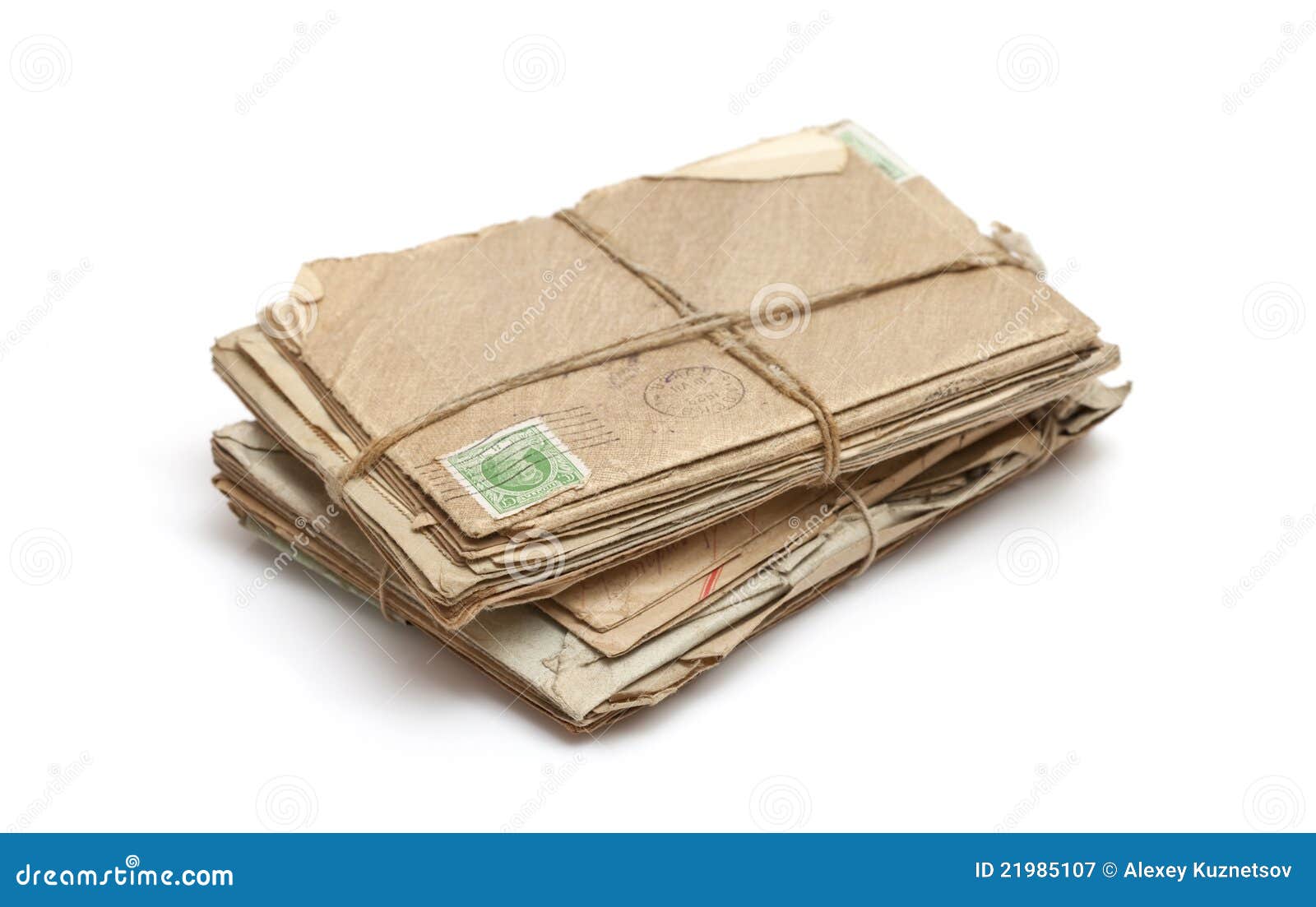 Bundle Of Old Letters Royalty-Free Stock Photo | CartoonDealer.com ...