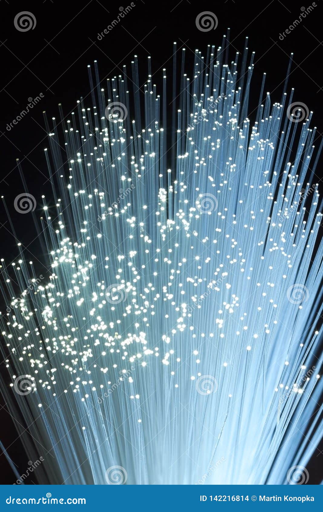 Optical fiber stock photo. Image of beam, abstract, data - 142216814