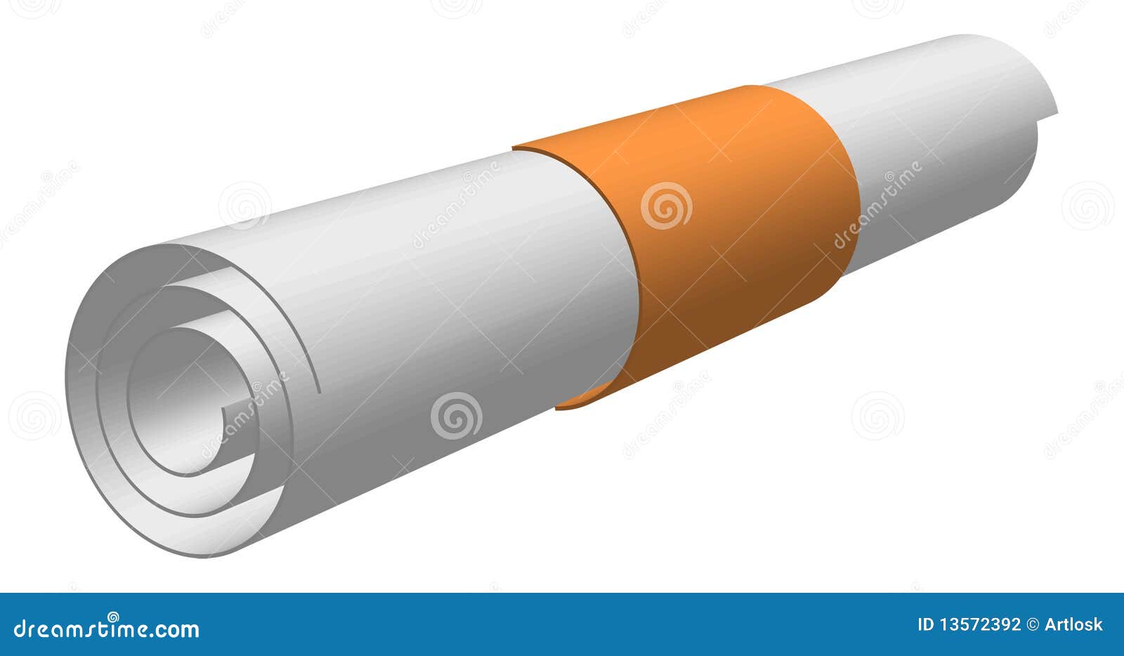 Bundle of paper stock vector. Illustration of historical - 13572392