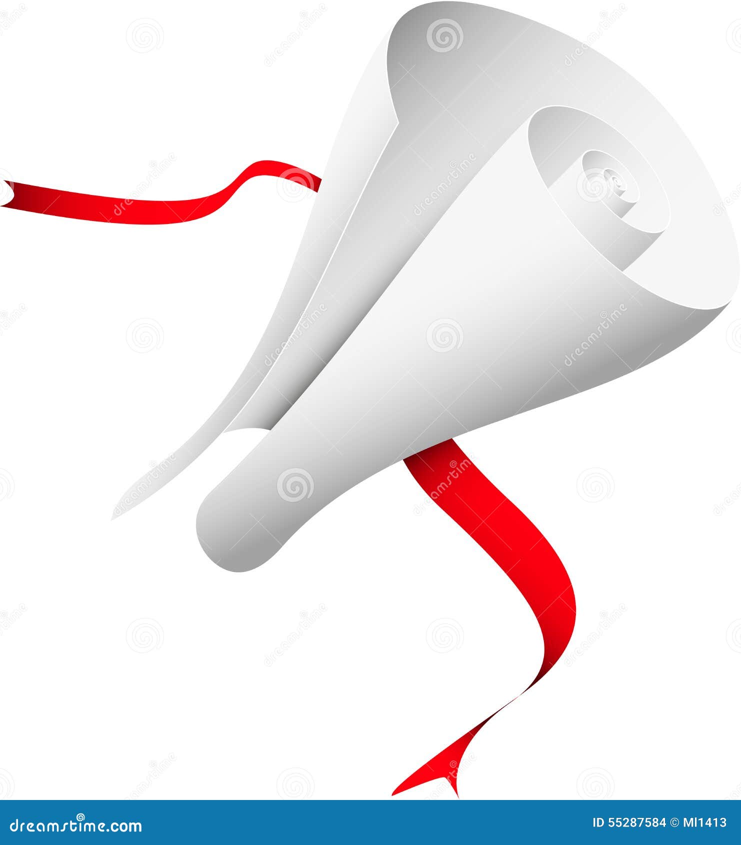 Bundle of papers stock vector. Illustration of clean - 55287584