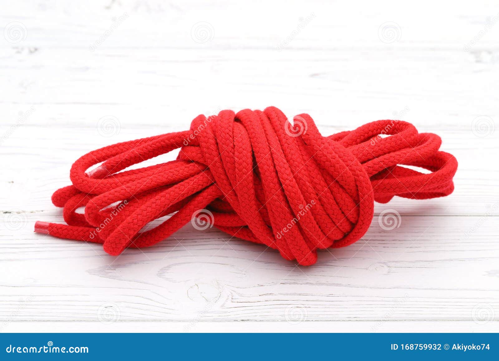 Bundle of red cotton rope stock photo. Image of asian - 168759932