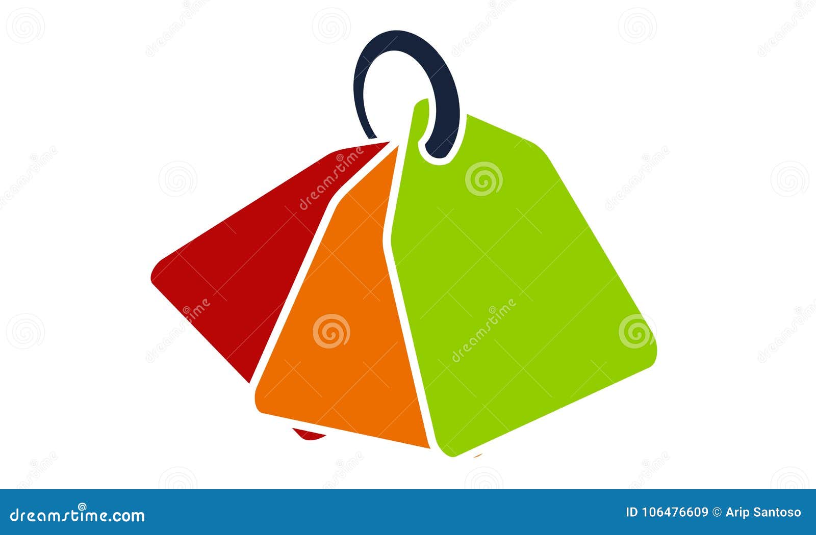 Bundle Shopping Logo Design Template Stock Vector - Illustration of ...