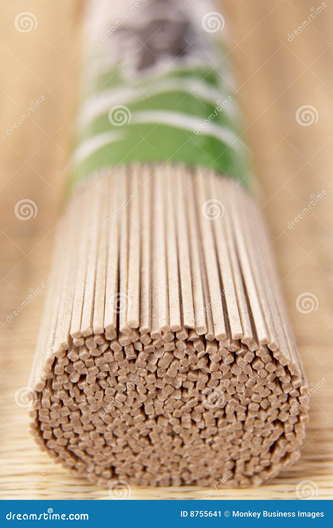Bundle of Soba Noodles stock image. Image of wrapper, group - 8755641