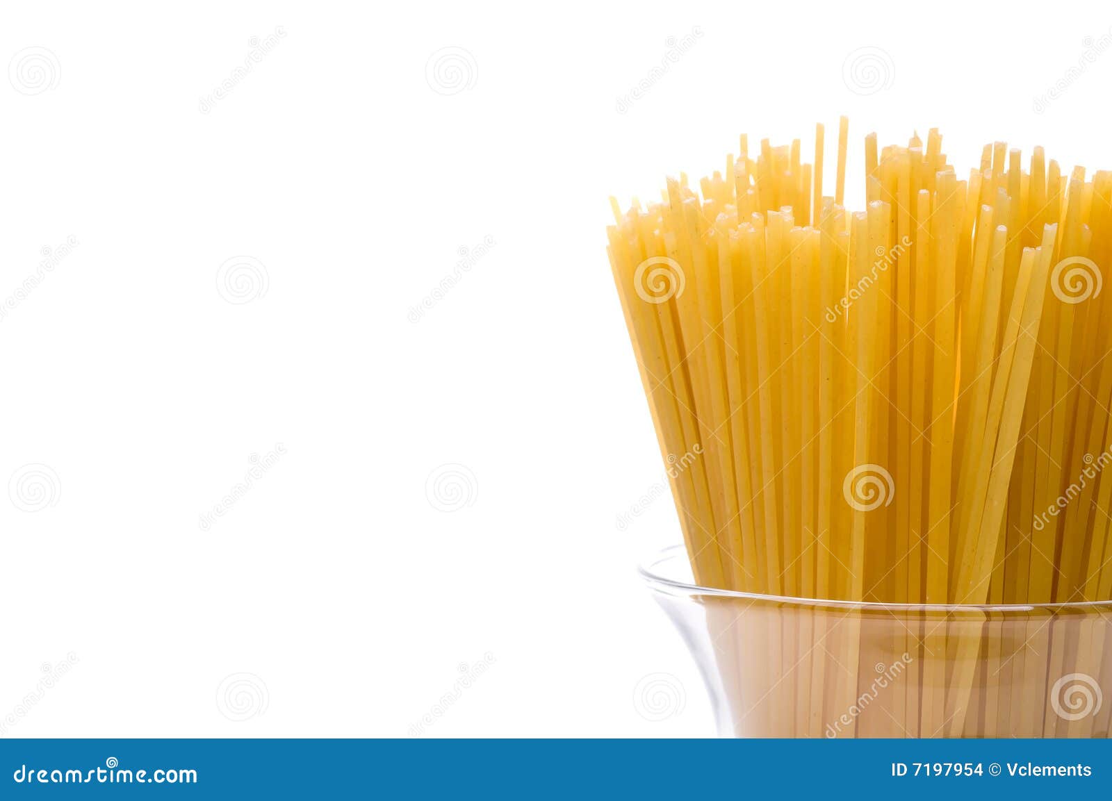 A Bundle of Spaghetti in a Jar Stock Photo - Image of bundle, noodle ...