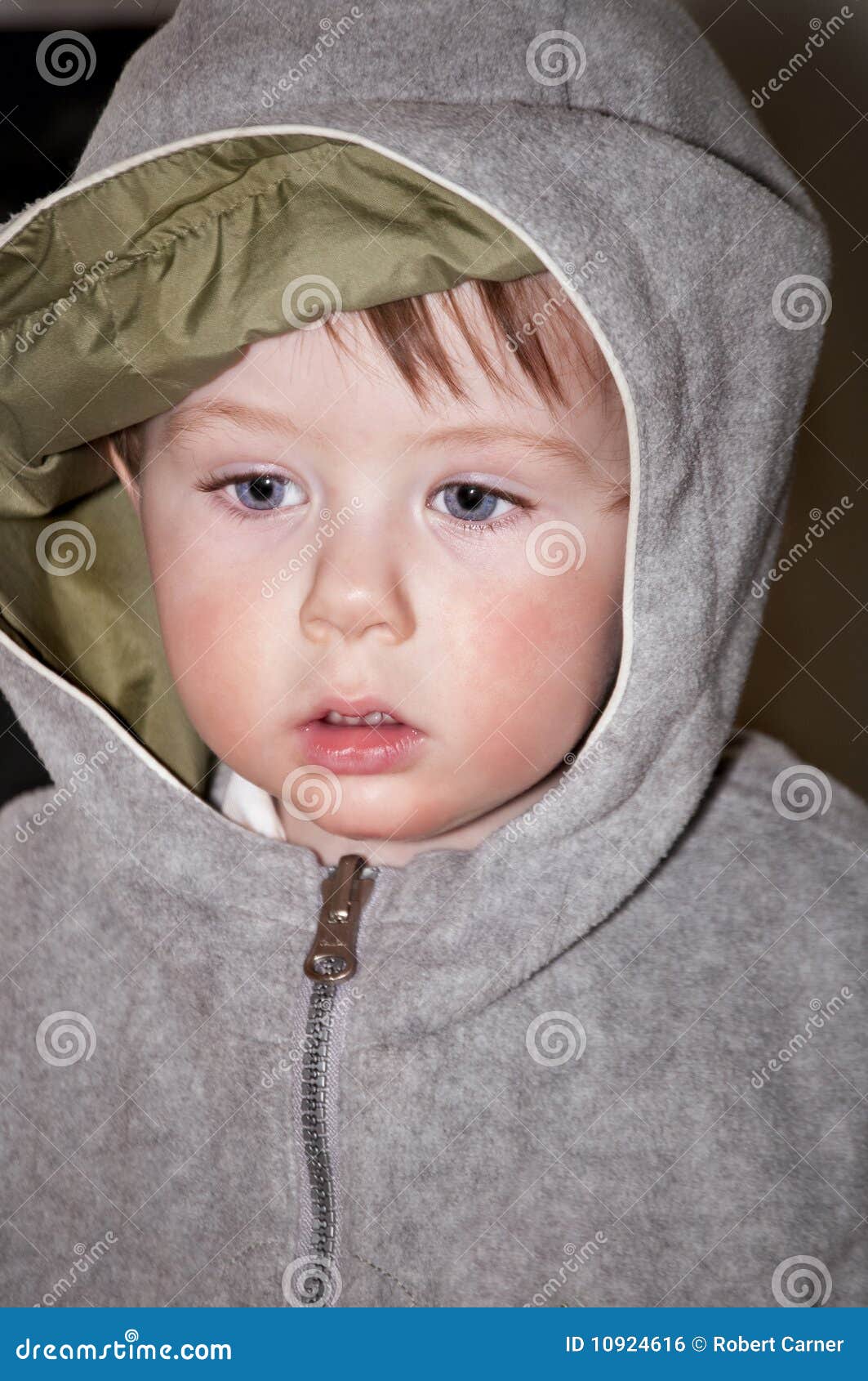 Bundled baby stock photo. Image of vertical, male, hoodie - 10924616