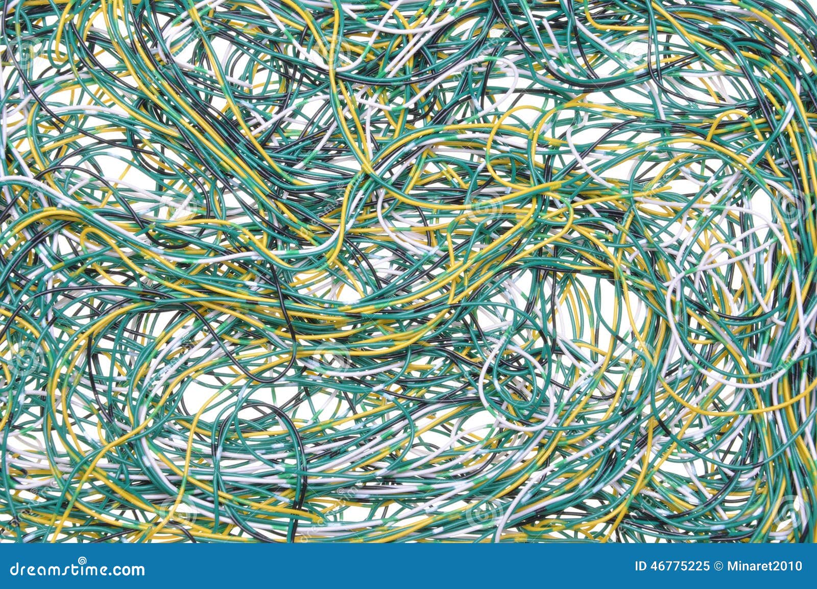 Bundles of cables stock image. Image of closeup, equipment - 46775225