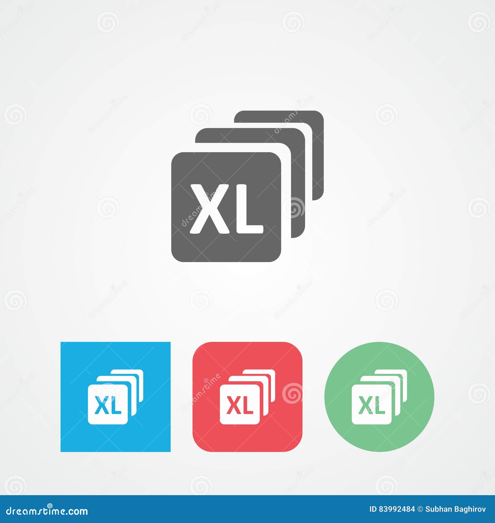 Bundles Flat Vector Icon. Size. Extra Large Stock Vector - Illustration ...