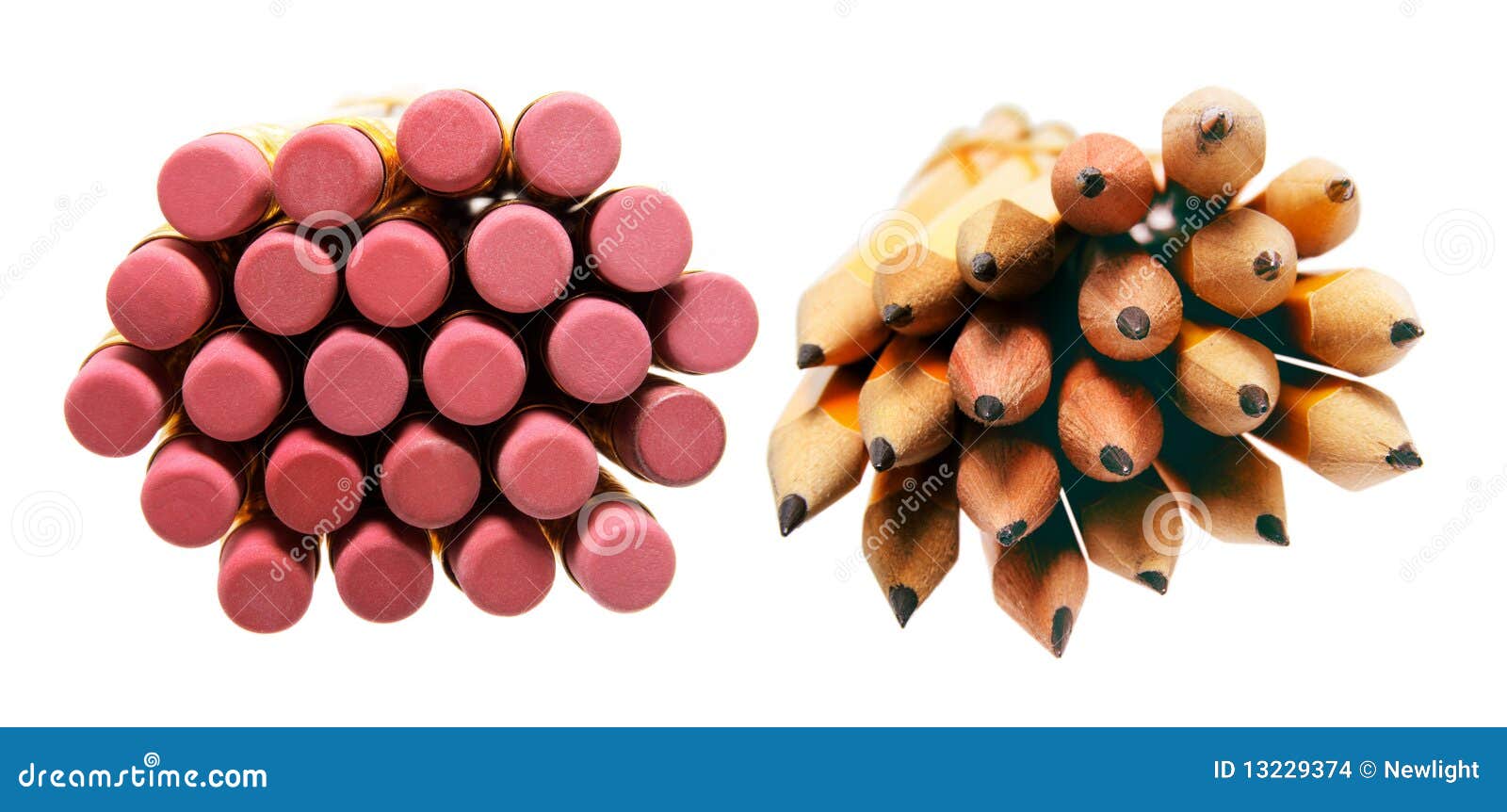 Bundles of Pencils stock photo. Image of still, school - 13229374