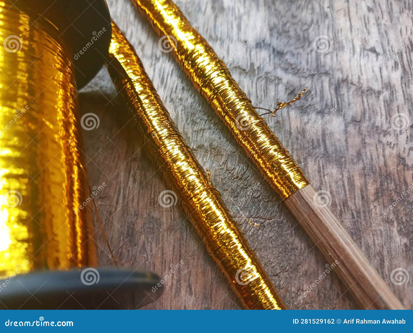 Bundles of Threads during the Process of Making Traditional Indonesian ...