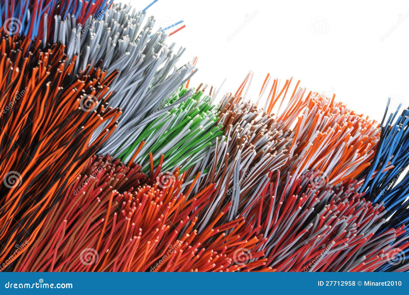 Bundles of wires stock photo. Image of electrical, abstract - 27712958