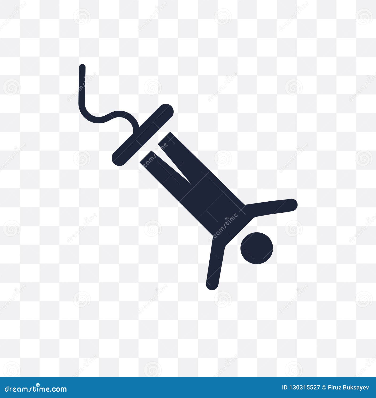 Bungee Jumping Transparent Icon. Bungee Jumping Symbol Design Fr Stock ...