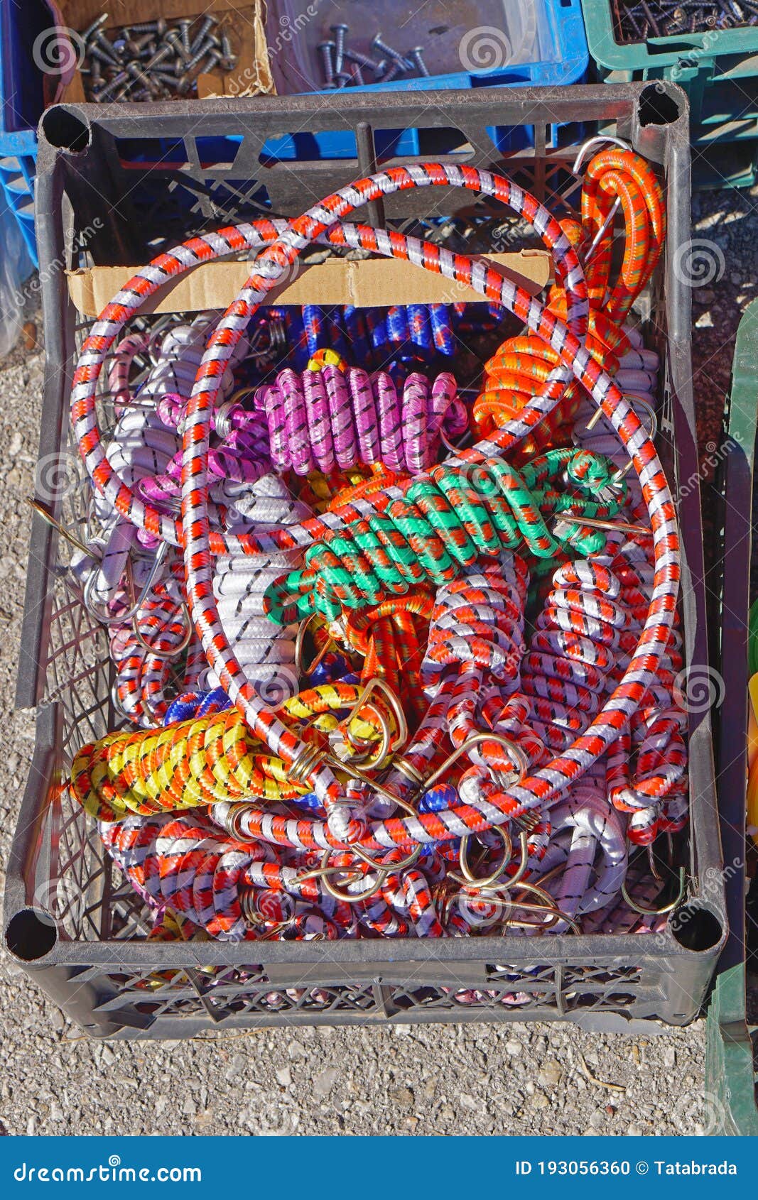 Bungee rope stock photo. Image of bungee, color, flex - 193056360