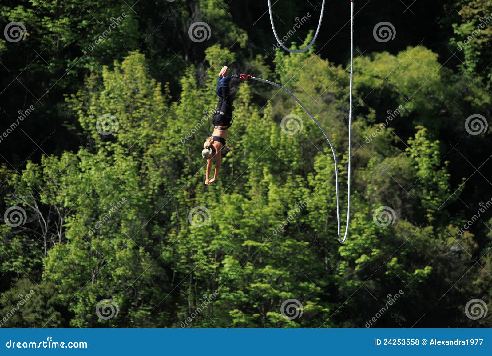 Guy Bungee Jumping From The Orlando Towers In Soweto Editorial Image ...