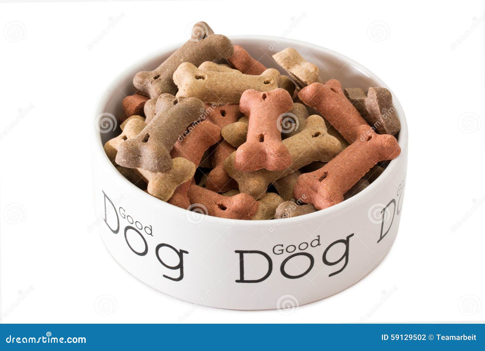 Bunke av hundmat arkivfoto. Bild av bonus, kakor, tremor - 59129502