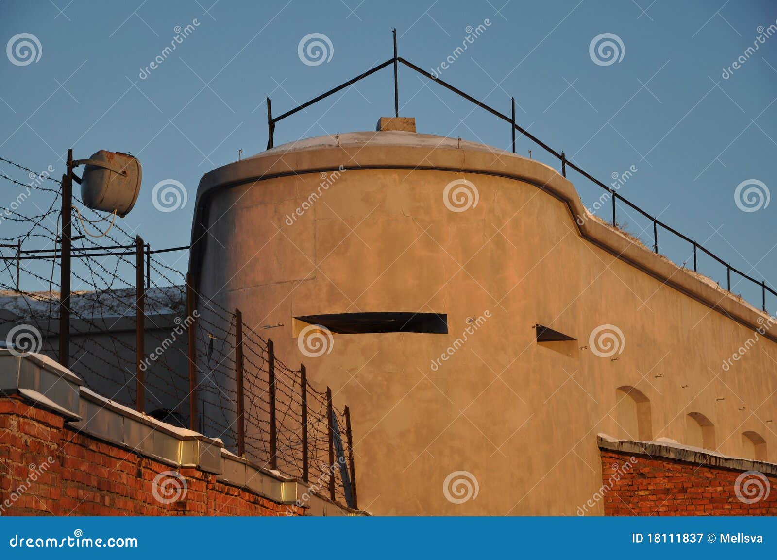 Bunker stock image. Image of prison, illuminator, tall - 18111837