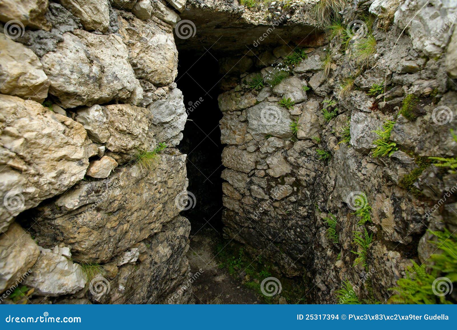 Bunker stock photo. Image of stone, bunker, shelter, chamber - 25317394