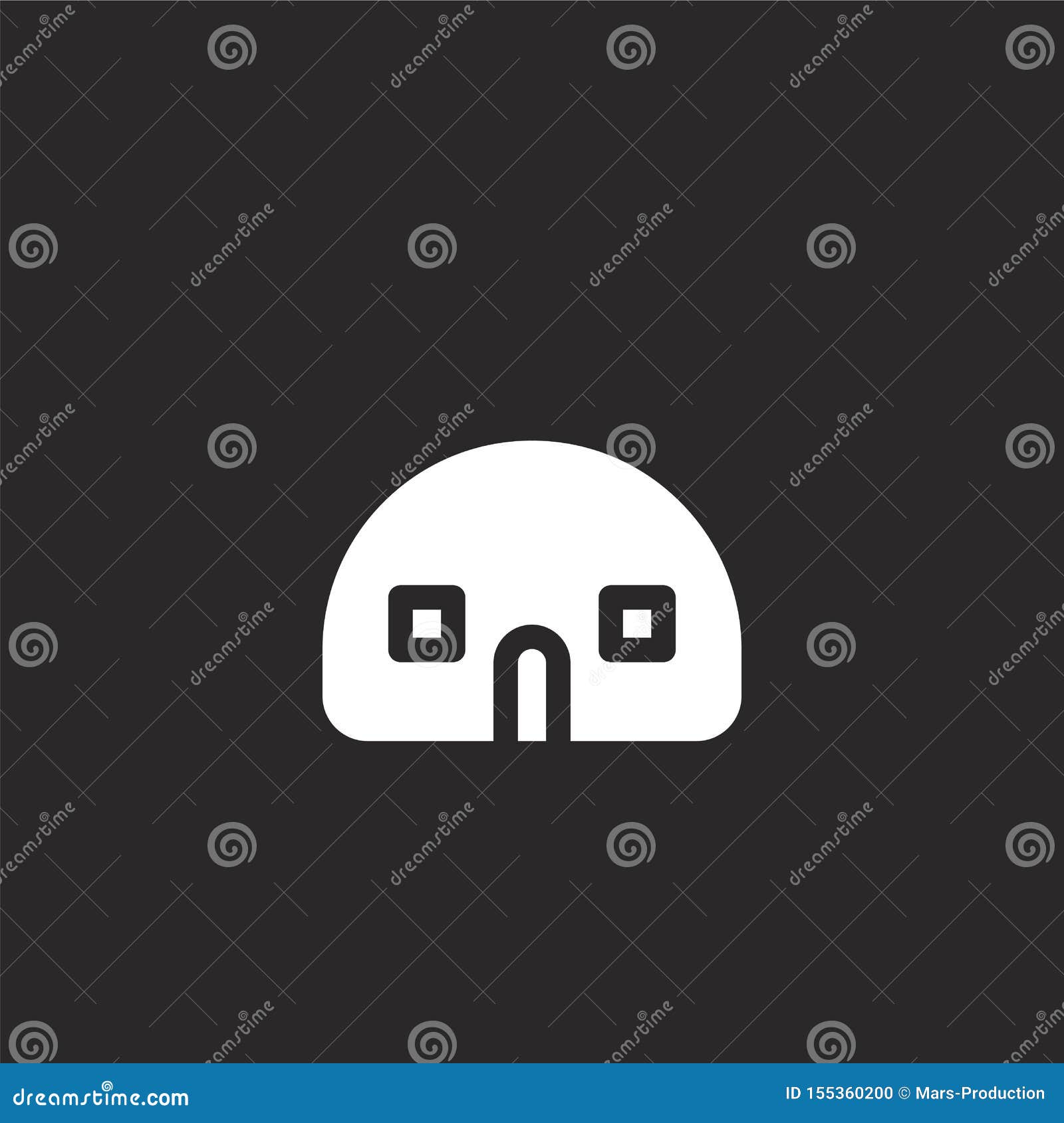 Bunker Icon. Filled Bunker Icon for Website Design and Mobile, App ...