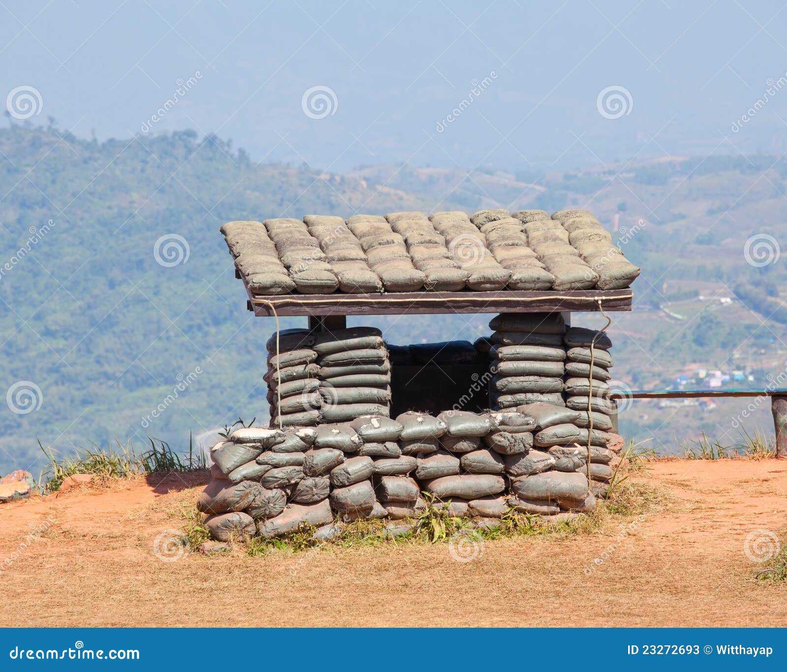 Bunker on top stock image. Image of fortress, historical - 23272693
