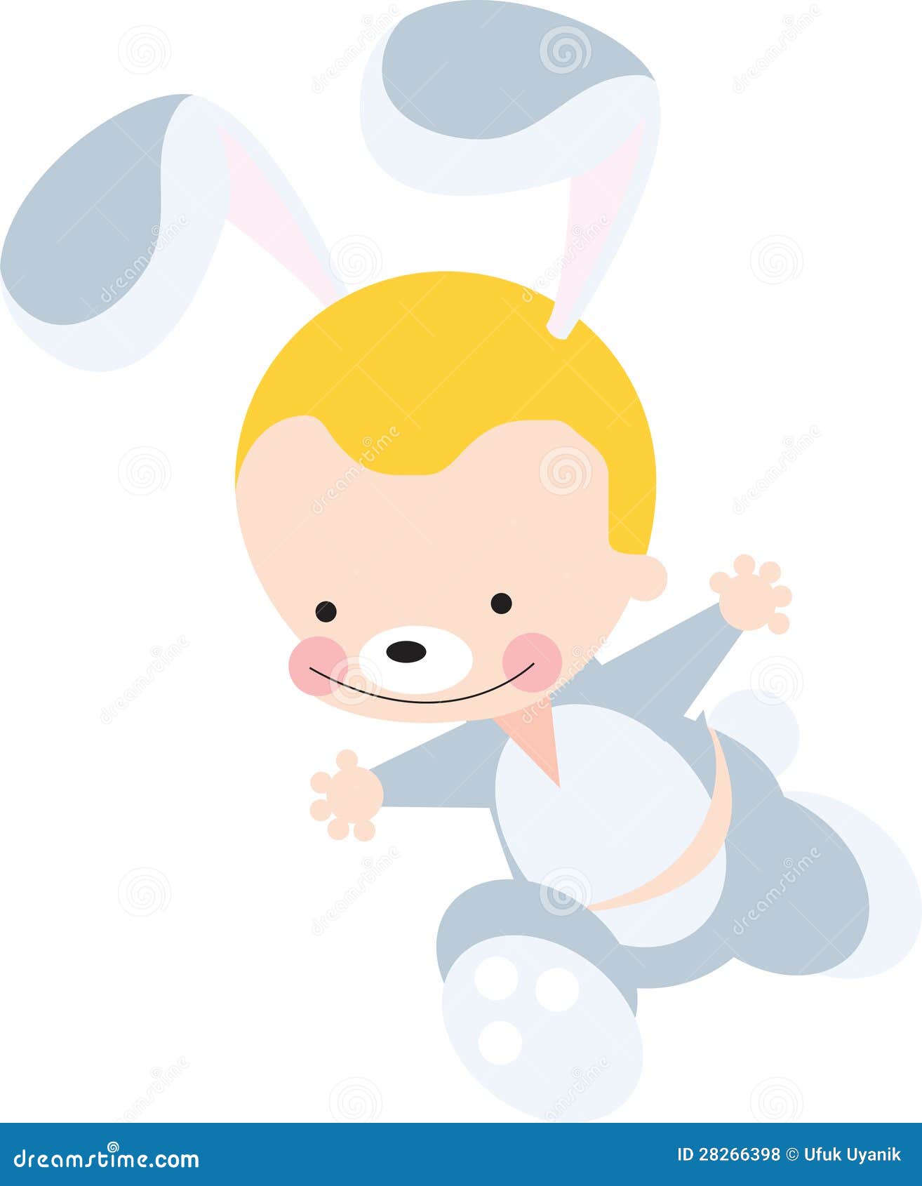 Bunny Boy stock illustration. Illustration of animal - 28266398