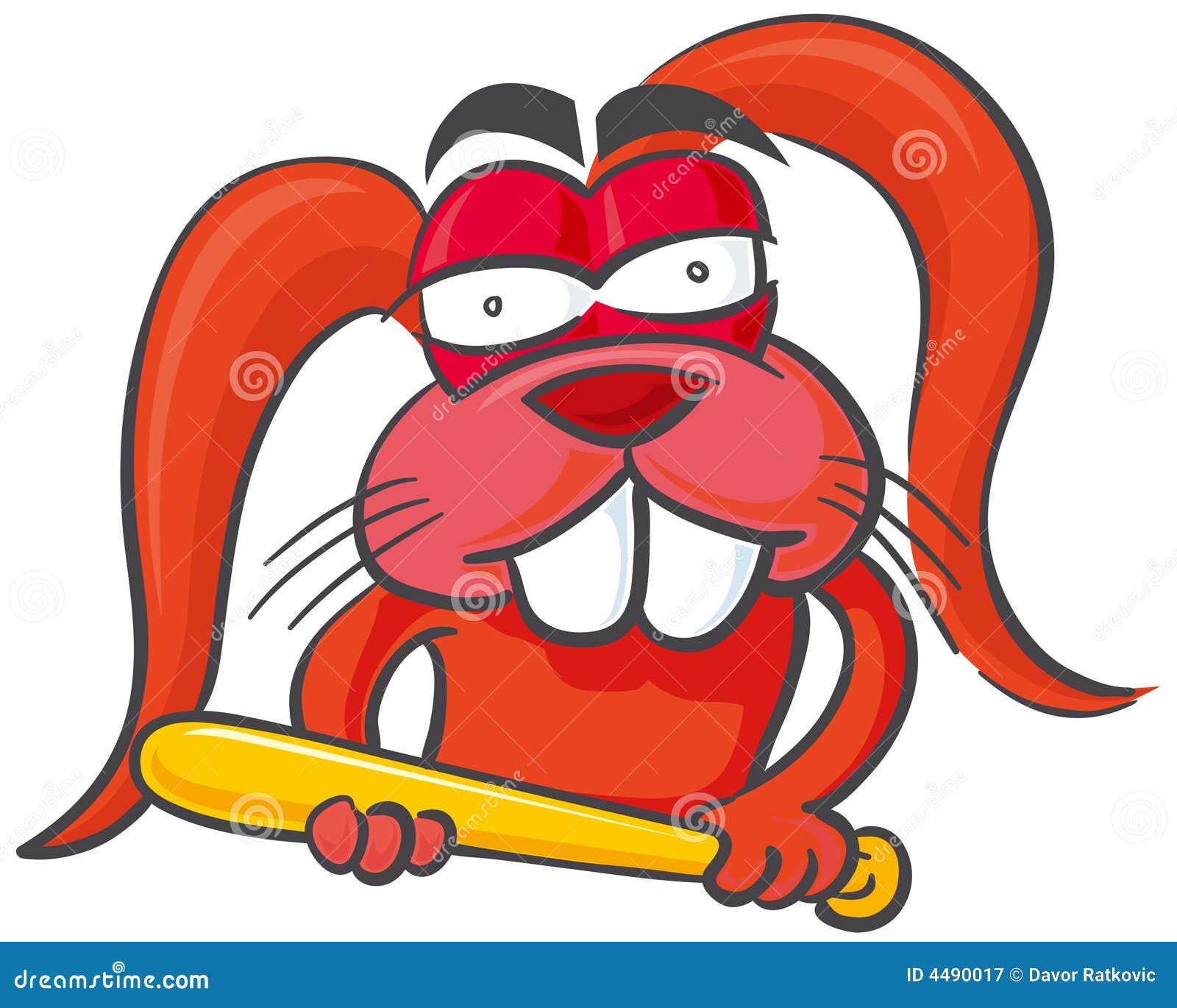 Fighter Rabbit Stock Photo | CartoonDealer.com #18399108