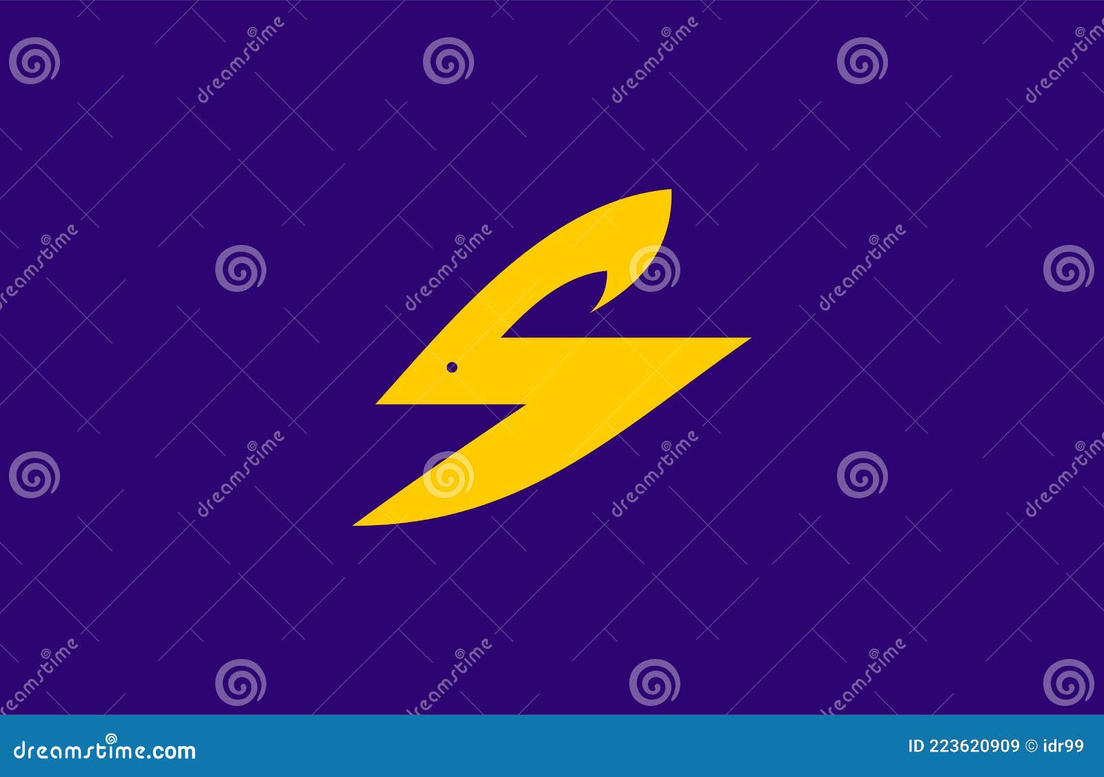 Bunny lightning logo stock vector. Illustration of holiday - 223620909
