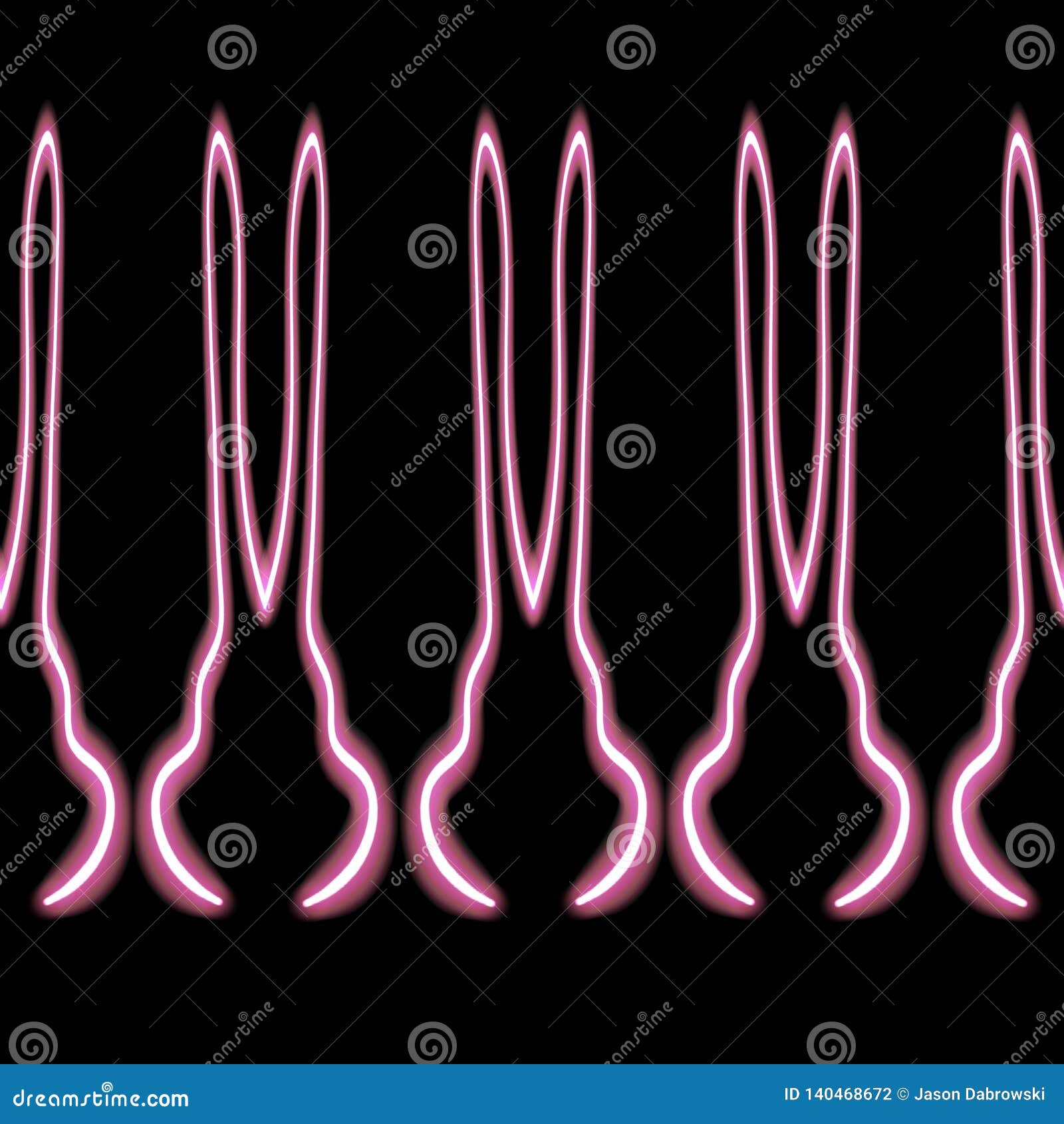 Bunny outline pattern stock illustration. Illustration of texture ...