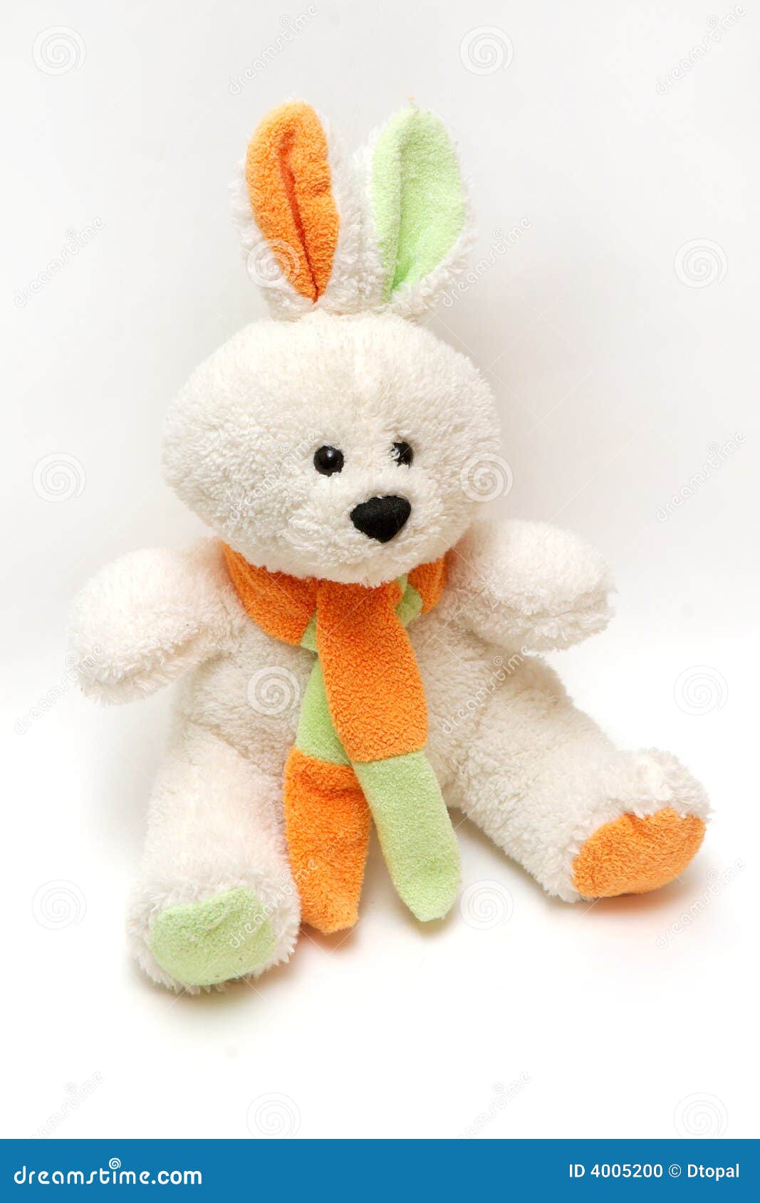 Bunny rabbit toy stock photo. Image of baby, softness - 4005200