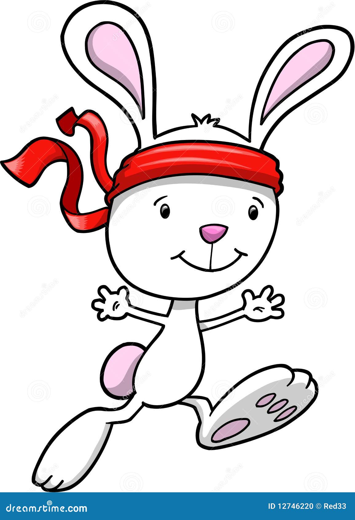 Bunny Rabbit Warrior stock vector. Illustration of rabbit - 12746220