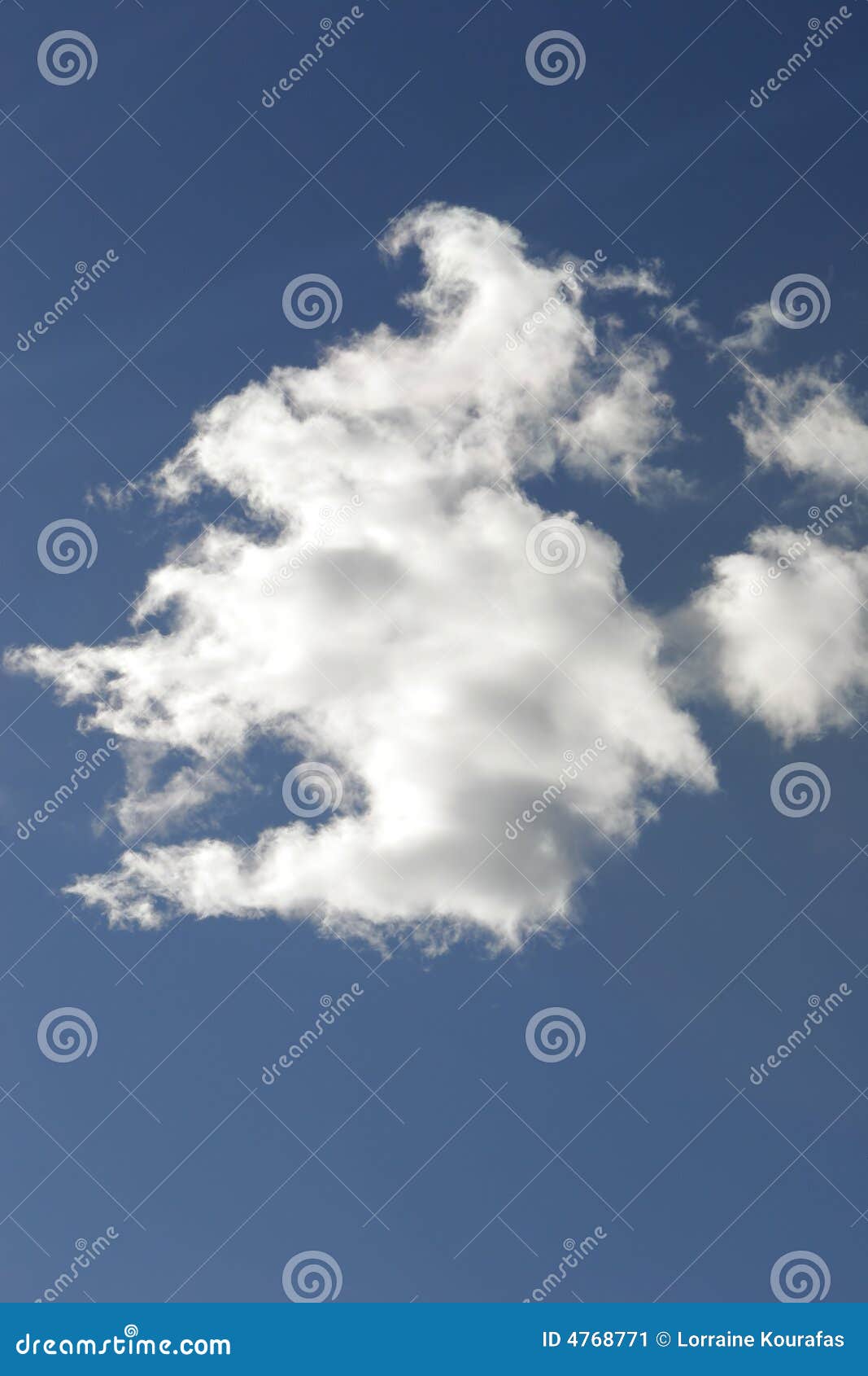 Bunny in the sky stock image. Image of cloudy, strange - 4768771