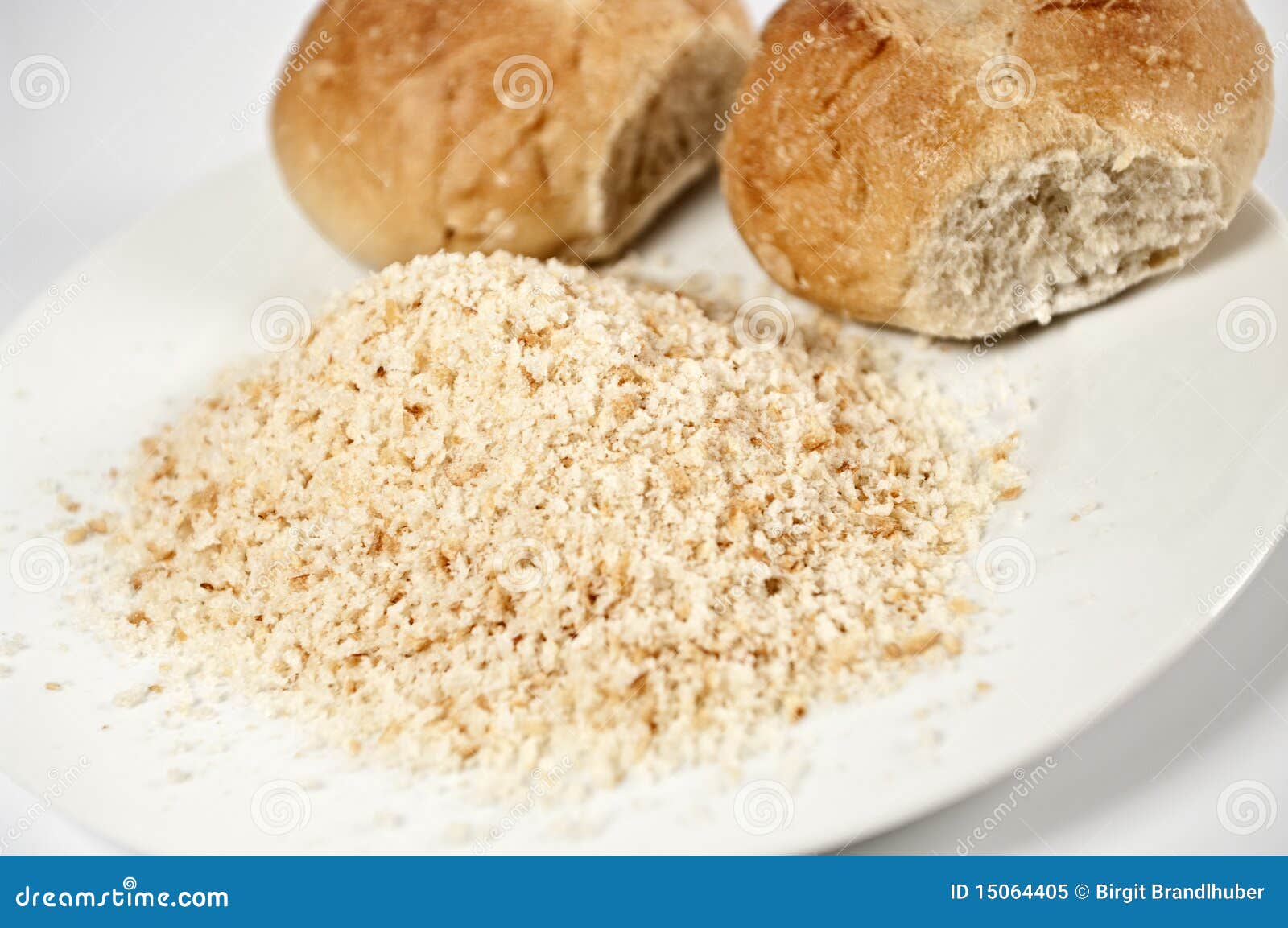 Buns and breadcrumb stock image. Image of breakfast, golden - 15064405