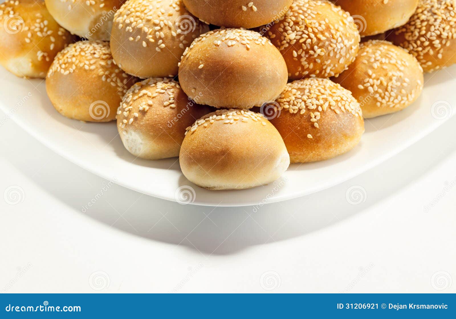 Buns stock image. Image of tasty, sweet, baked, decorated - 31206921