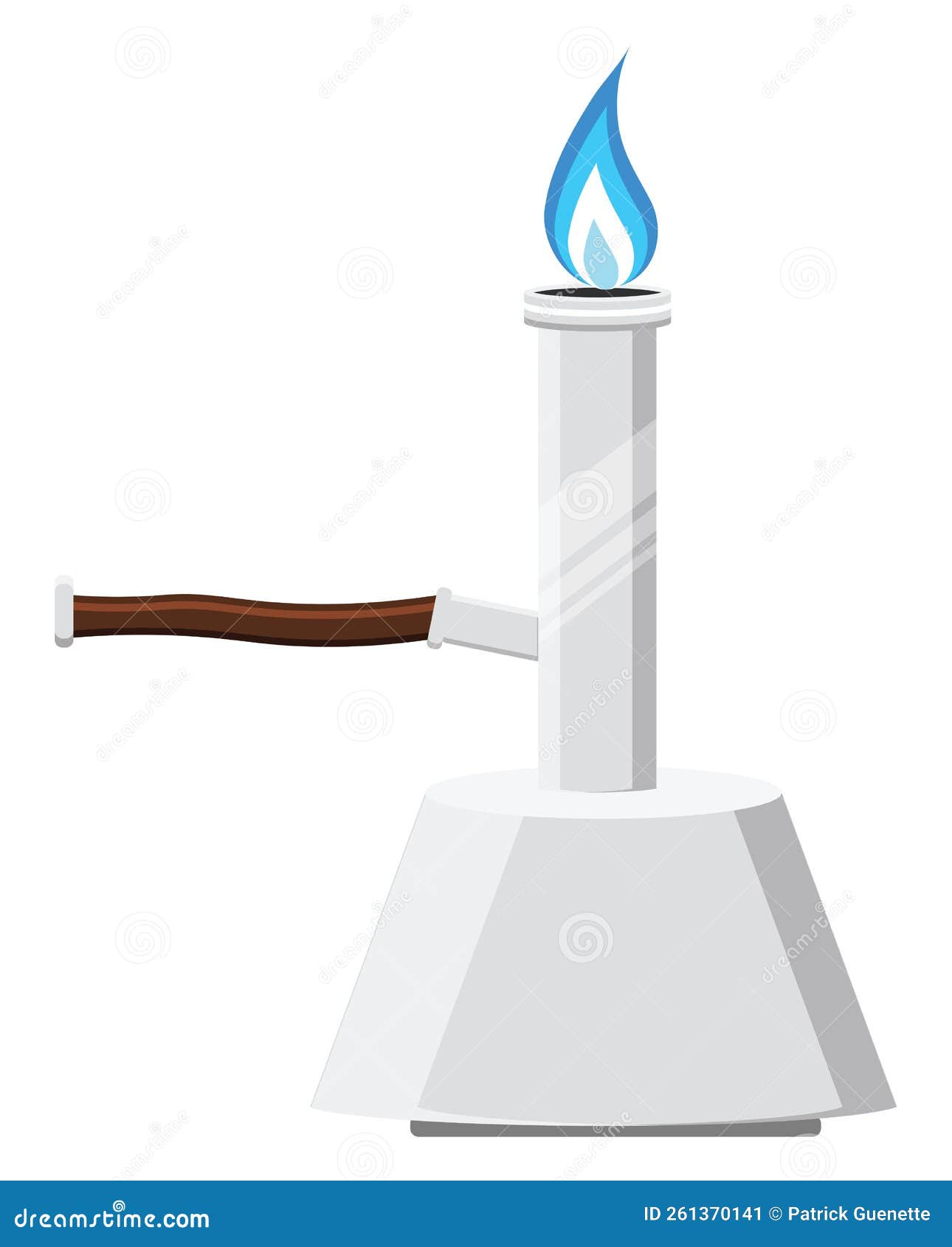 Bunsen Burner, Icon Cartoon Vector | CartoonDealer.com #261370141